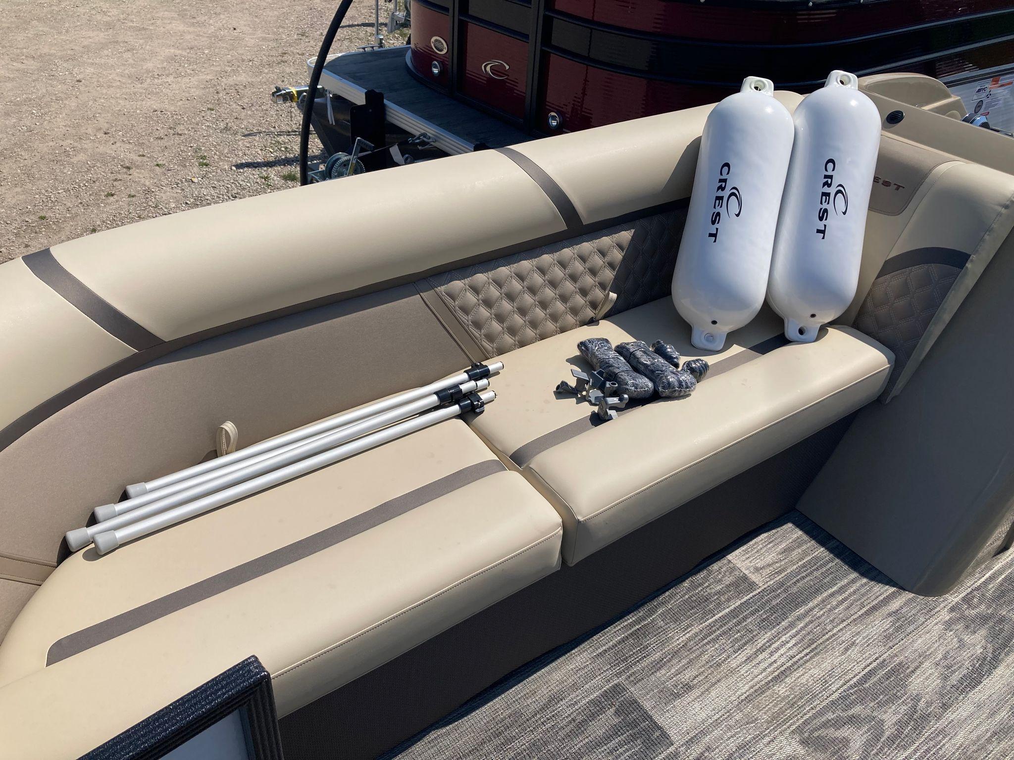 2023 Crest Classic DLX 240 Pontoon for sale - YachtWorld