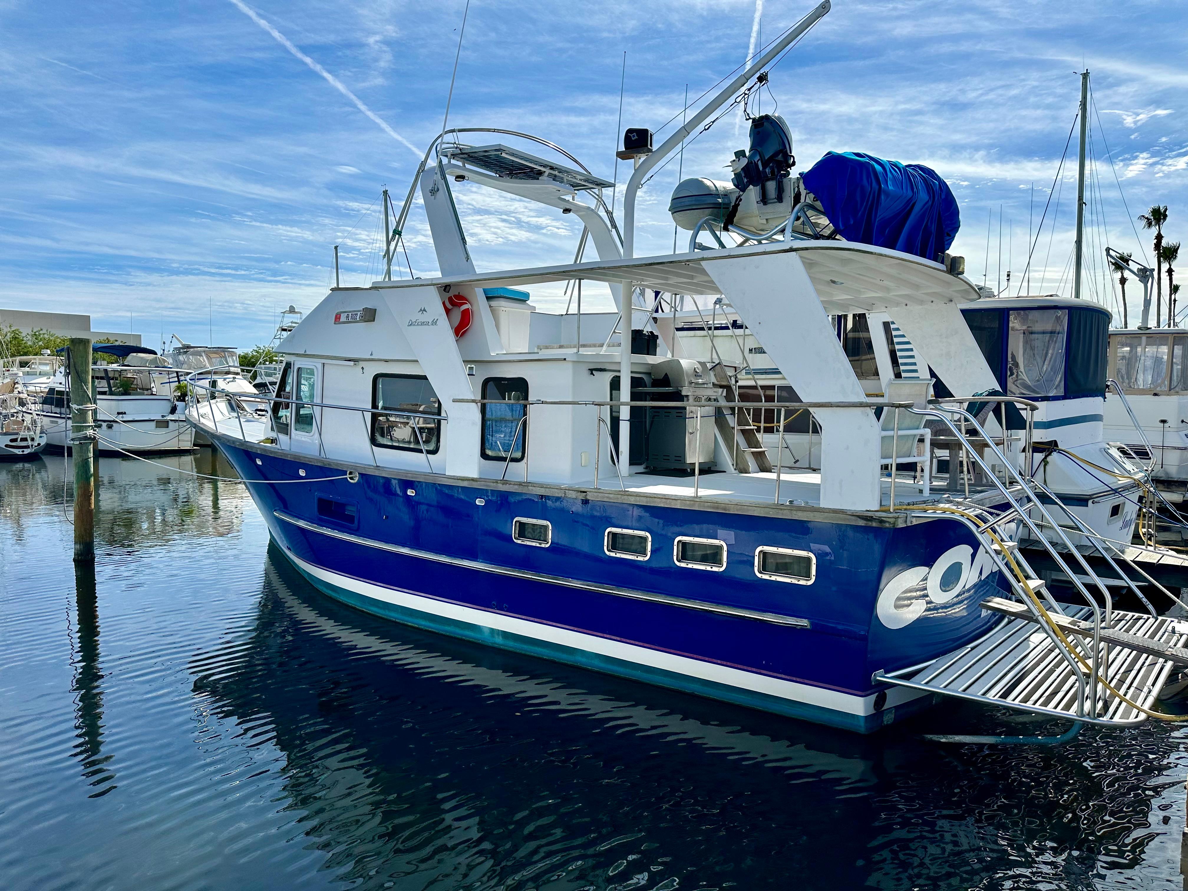 1985 DeFever 44 Trawler Trålare till salu- YachtWorld