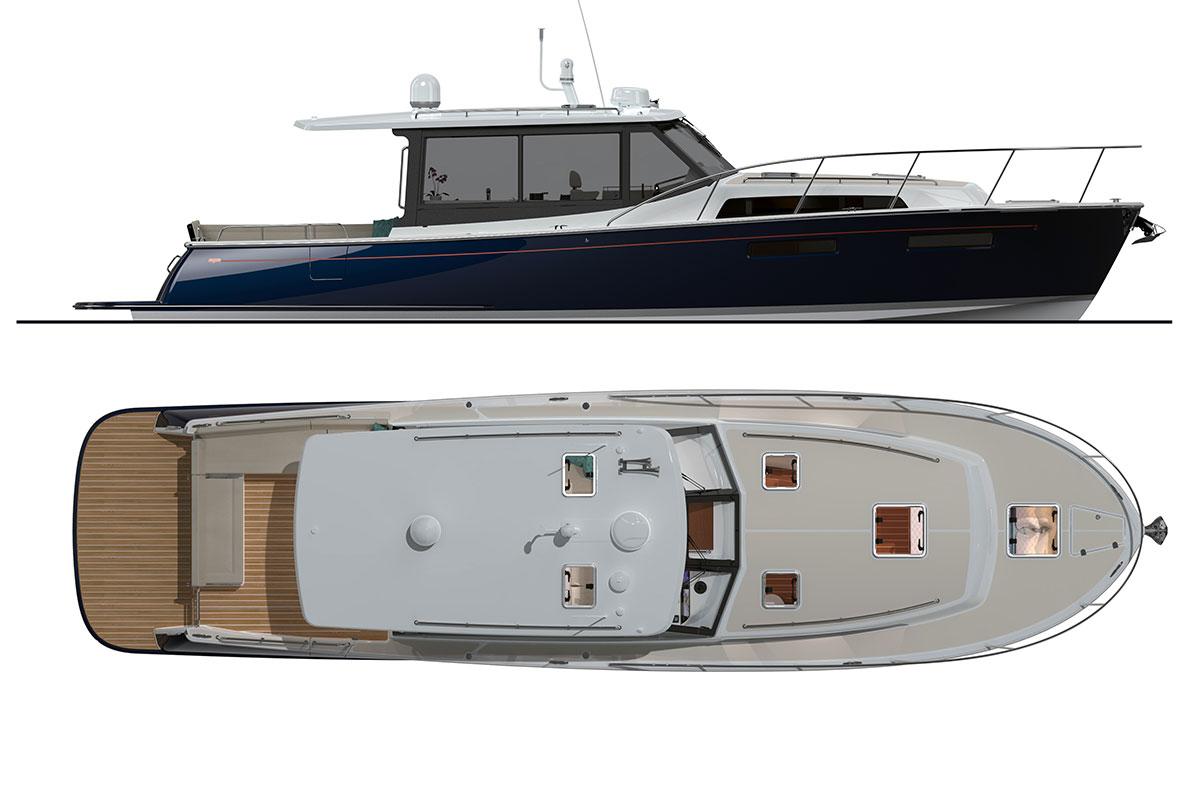 2025 MJM 42 Cruiser for sale - YachtWorld