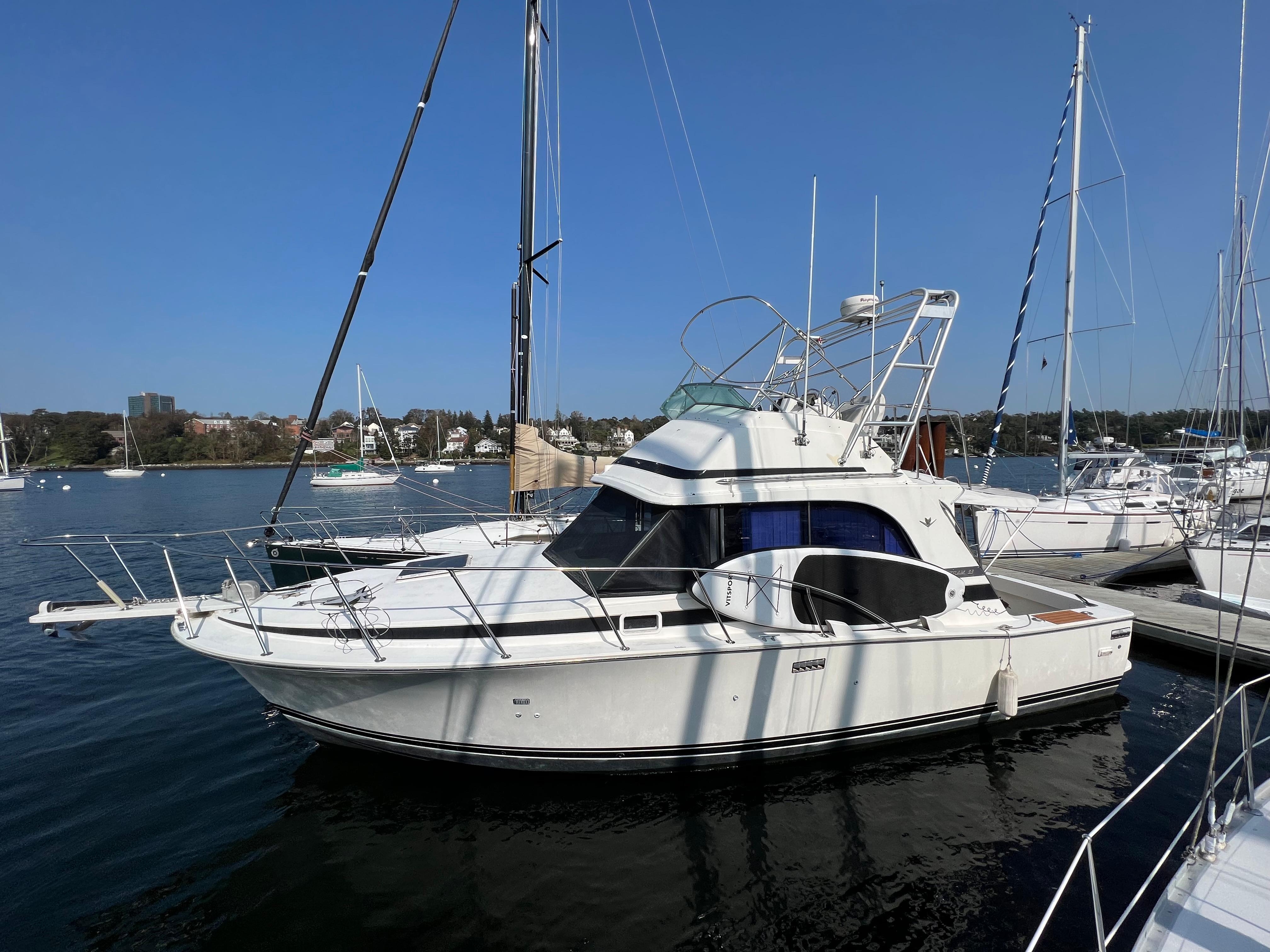 1987 Bertram Flybridge Cruiser Flybridge for sale - YachtWorld