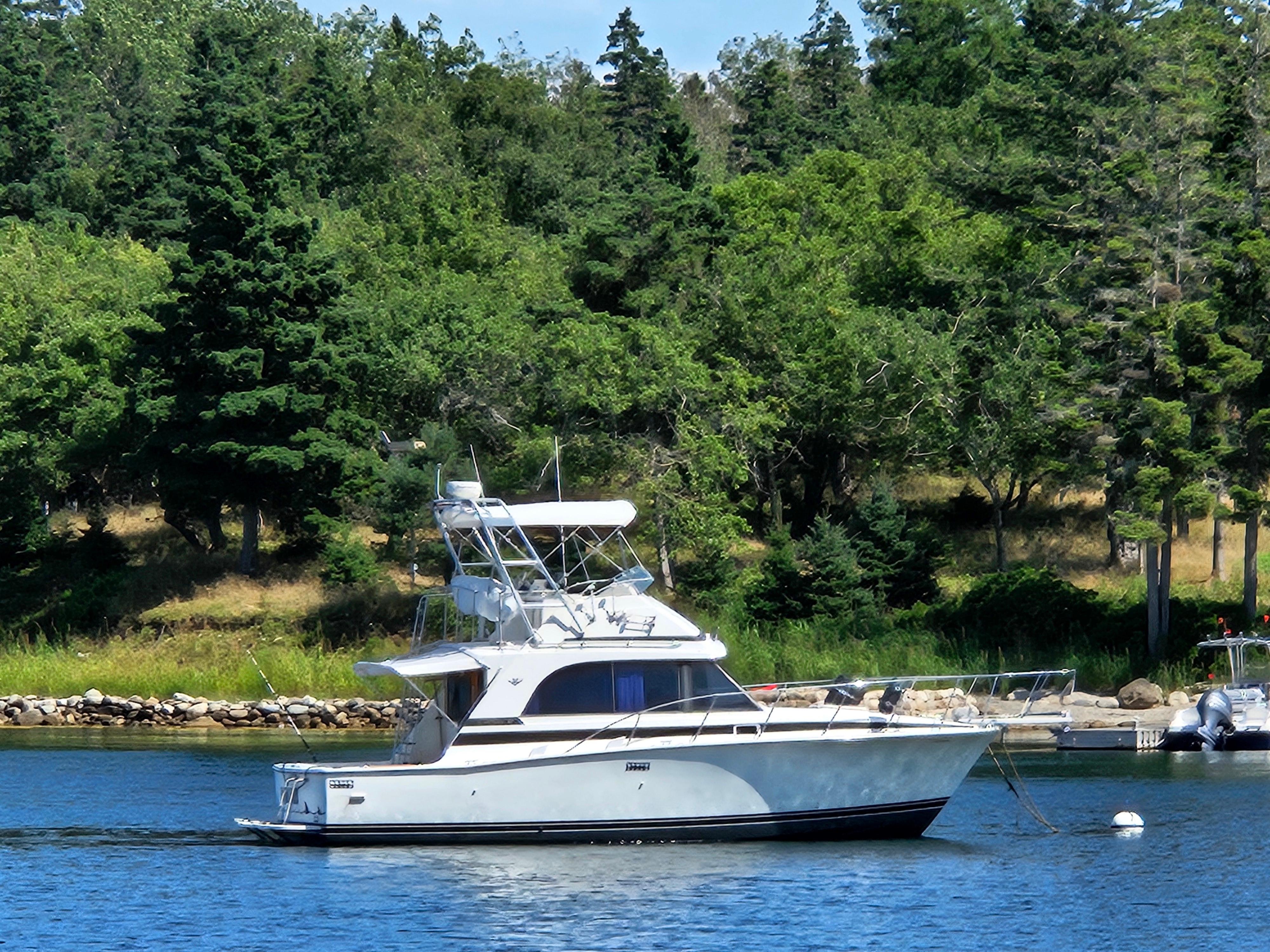 1987 Bertram Flybridge Cruiser Flybridge for sale - YachtWorld