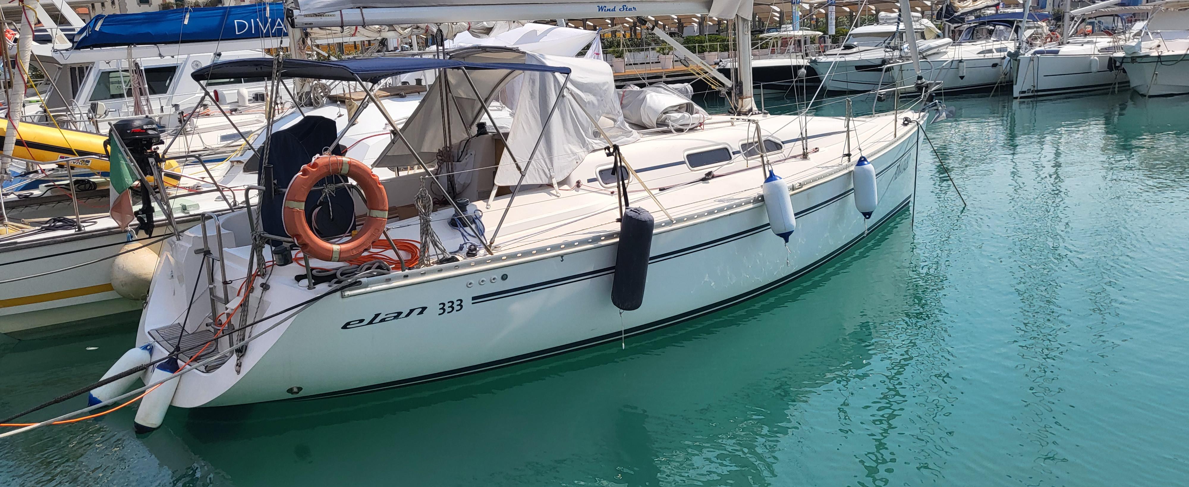 Cruceros (vela) Elan Boats 333 de Fibra de vidrio / poliester de ...