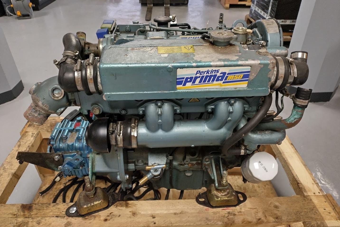 Used 1990 Perkins USED Perkins Prima M50 50hp Marine Diesel Engine ...