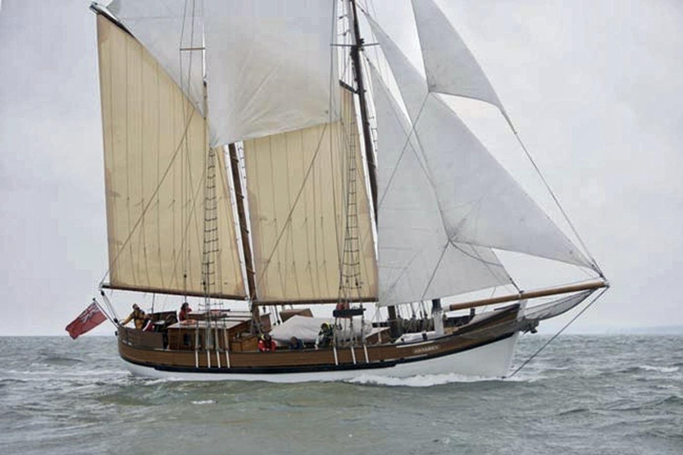 Occasion 1945 Custom Goélette 20m BRAUER Shipyard - Bouches-du-Rhône ...