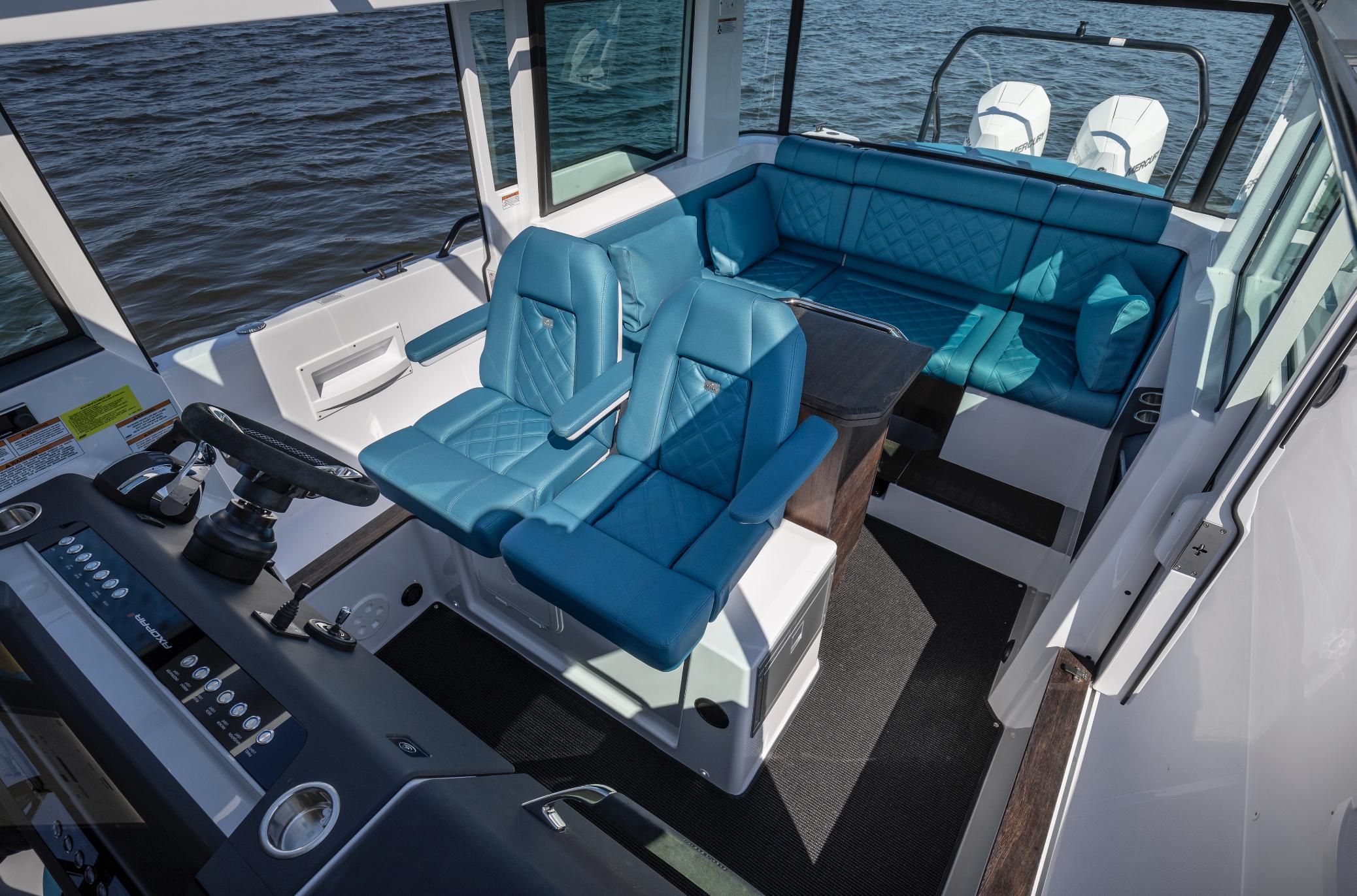 2023 Axopar 37 XC Cross Cabin Wet Bar Pilothouse for sale - YachtWorld