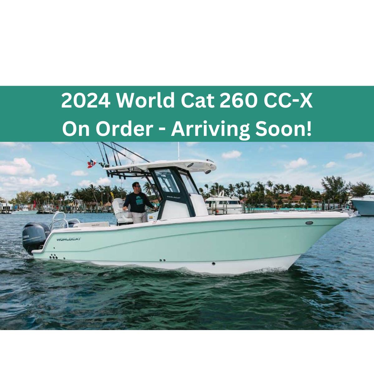 2024 World Cat 260 CC-X Center Console for sale - YachtWorld