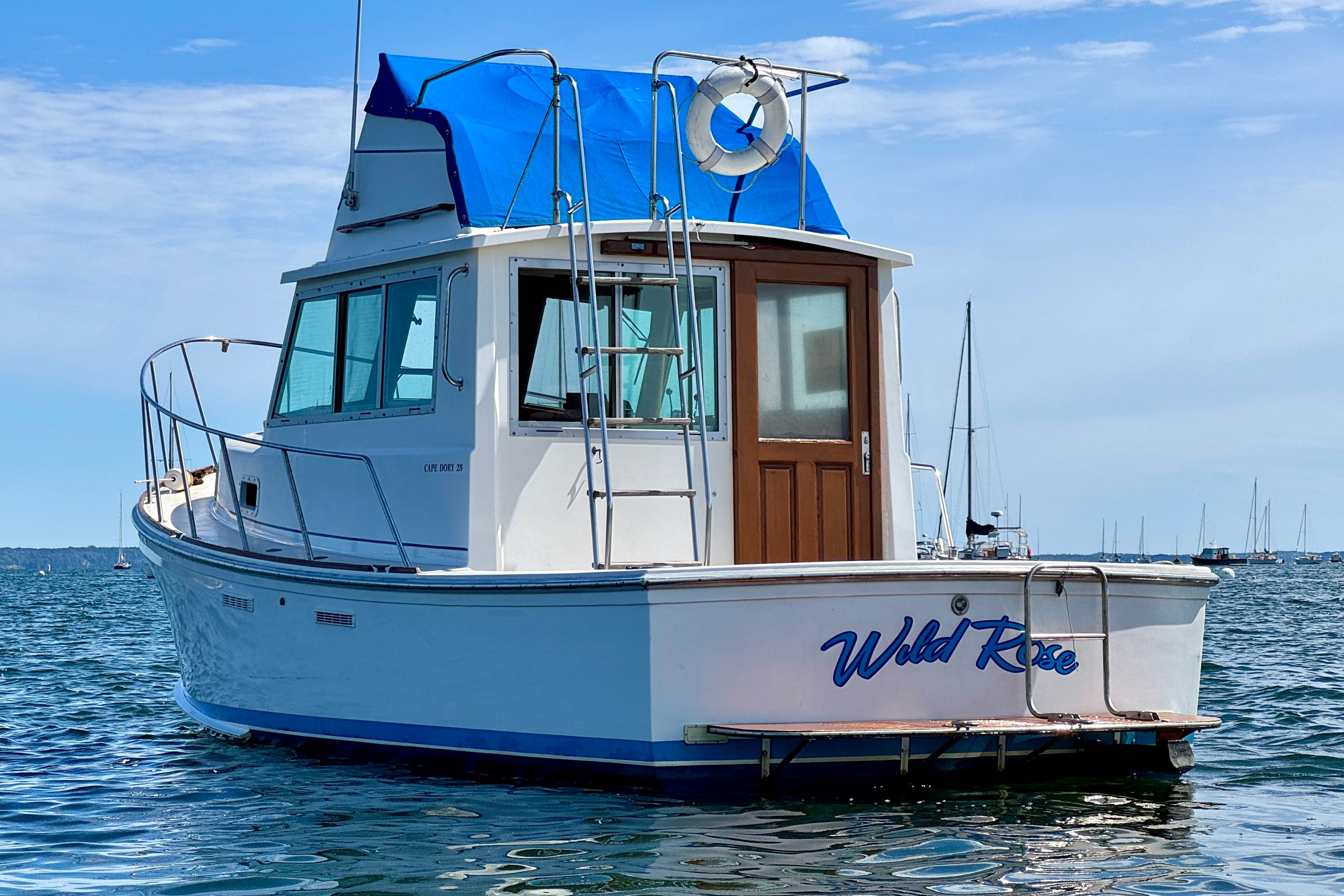 1990 Cape Dory 28 Power Yacht Flybridge for sale - YachtWorld