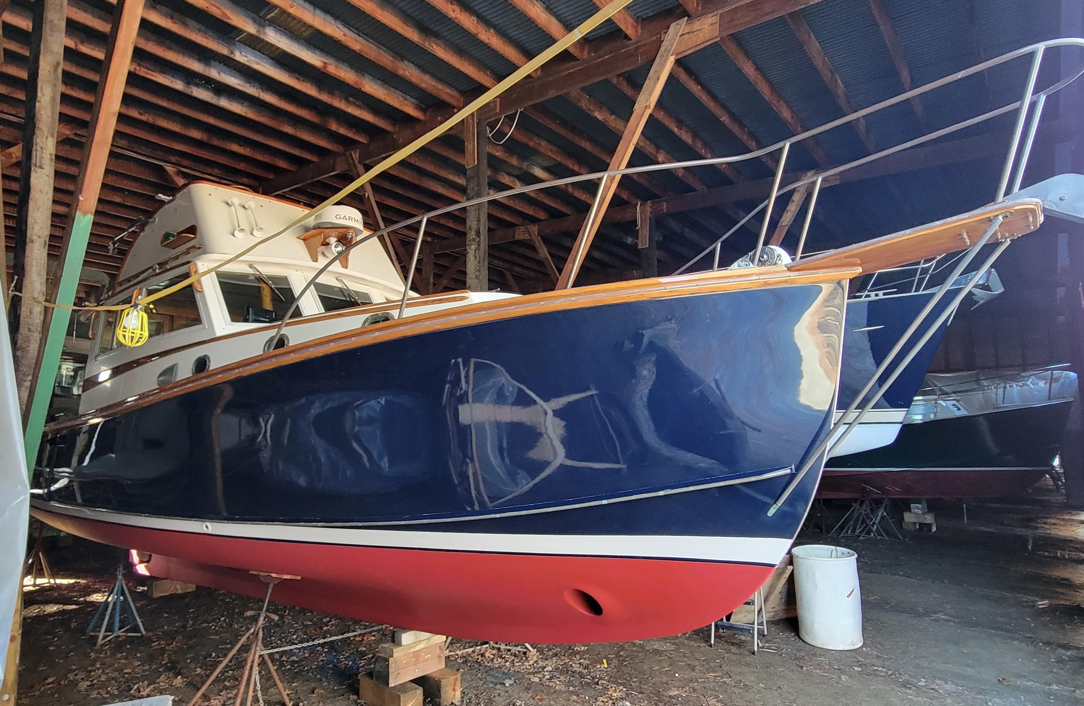 1984 Wilbur 34 Flybridge Cruiser Downeast (Fischerboote) Kaufen ...