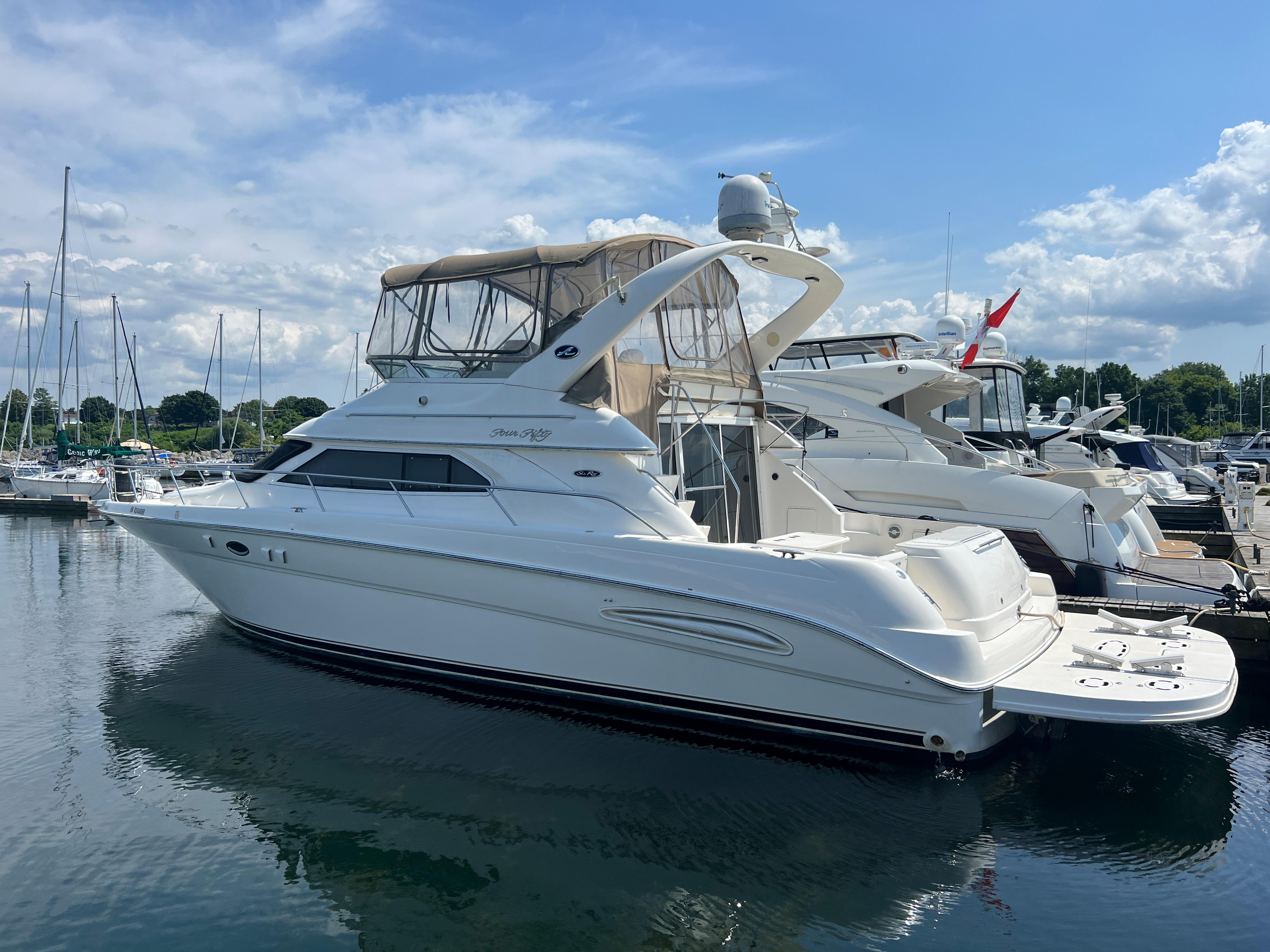 2003 Sea Ray 450 Express Bridge Motor Yacht for sale - YachtWorld