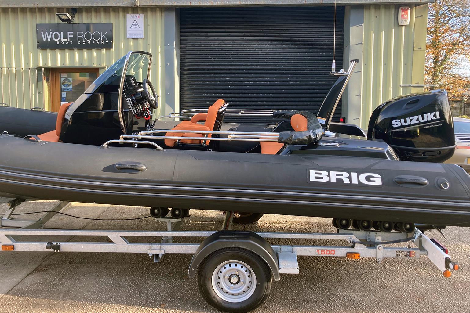 2022 Brig Eagle 6 H Custom Black Rigid Inflatable Boats (RIB) for sale ...