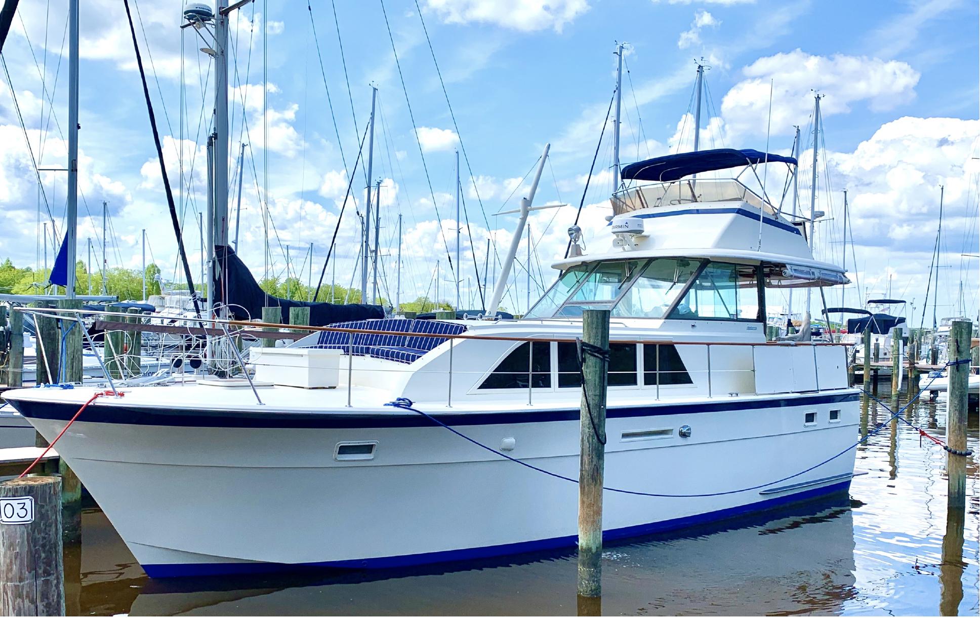 1979 Hatteras 43 Double Cabin Motoryacht Yates a motor en venta ...