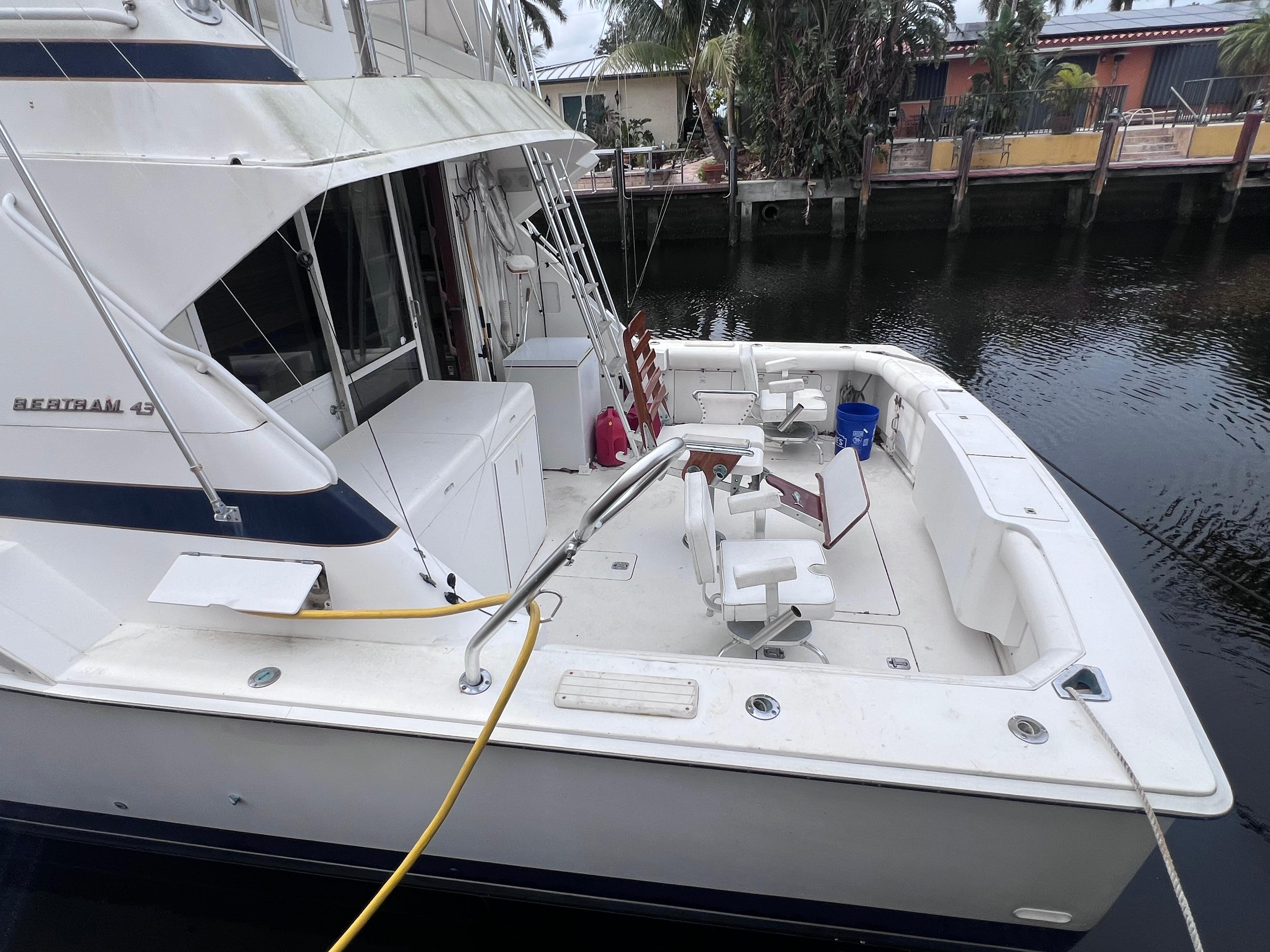 1988 Bertram 43 Convertible Saltwater Fishing for sale - YachtWorld