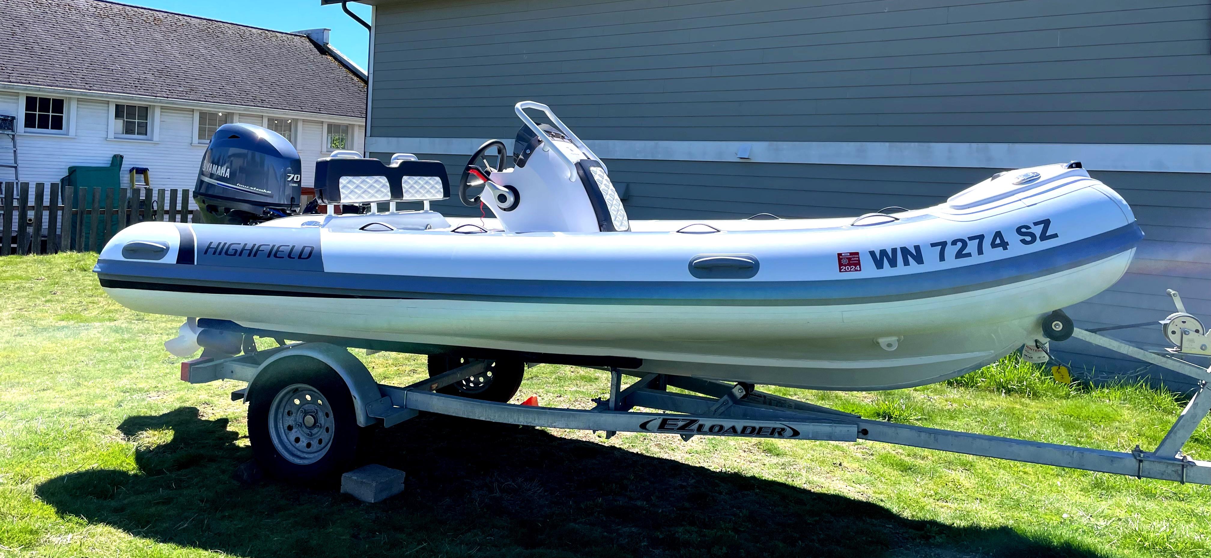 2021 Highfield 460 Sport Hypalon Dinghy for sale - YachtWorld