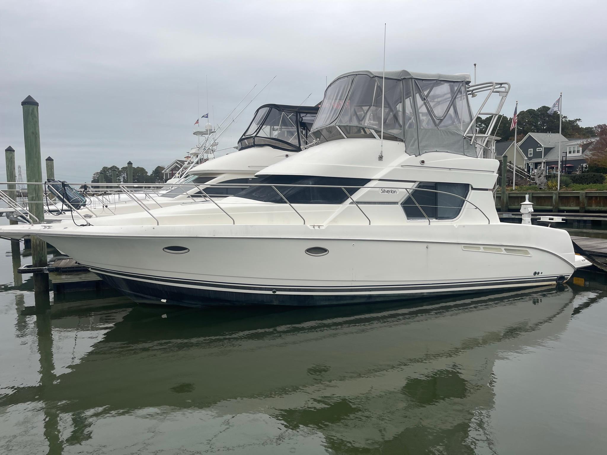 1997 Silverton 351 Sedan Cruiser Convertible Motoryachten Kaufen ...