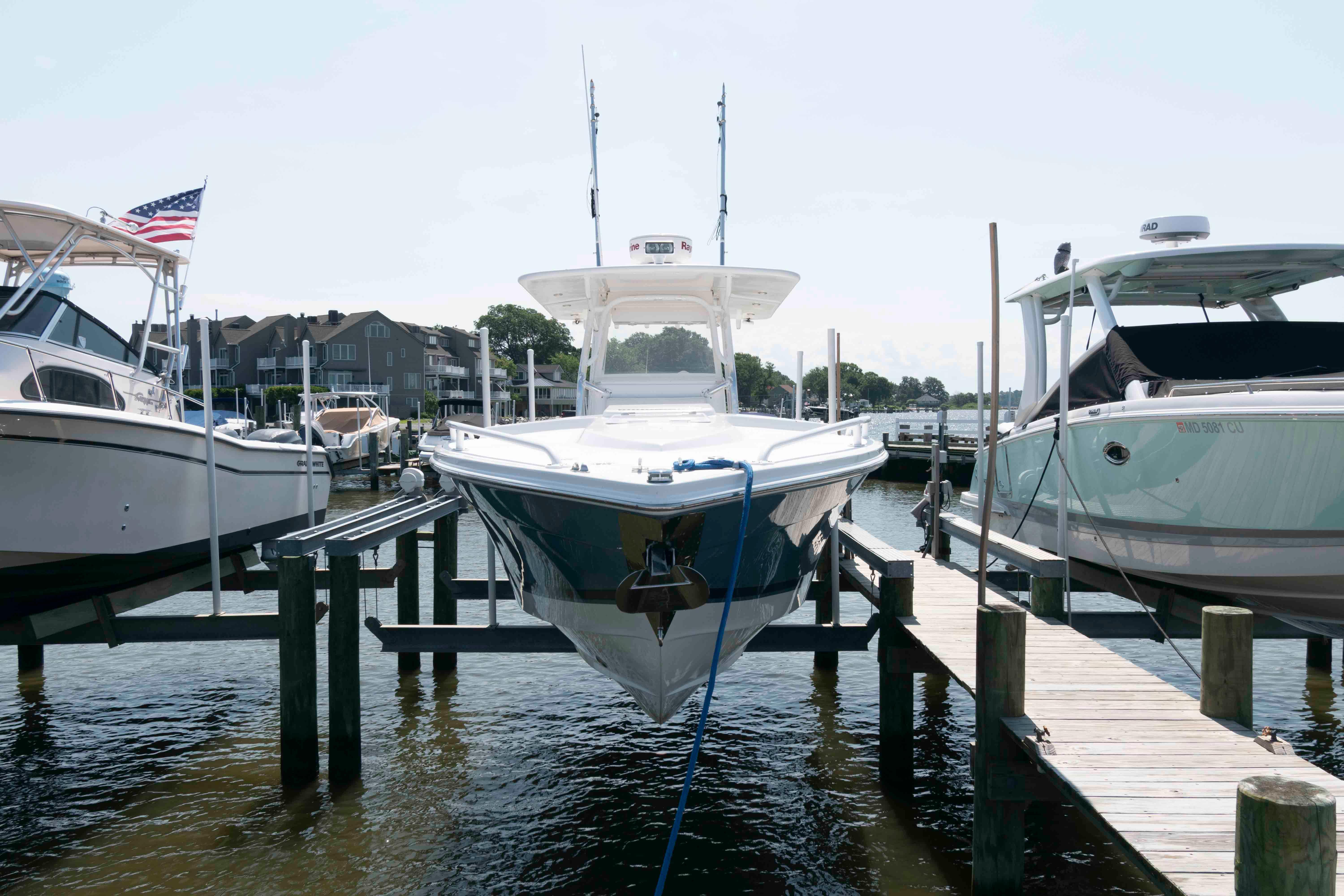 2008 Marlago Fs 35 Center Console Cuddy Center Console for sale ...