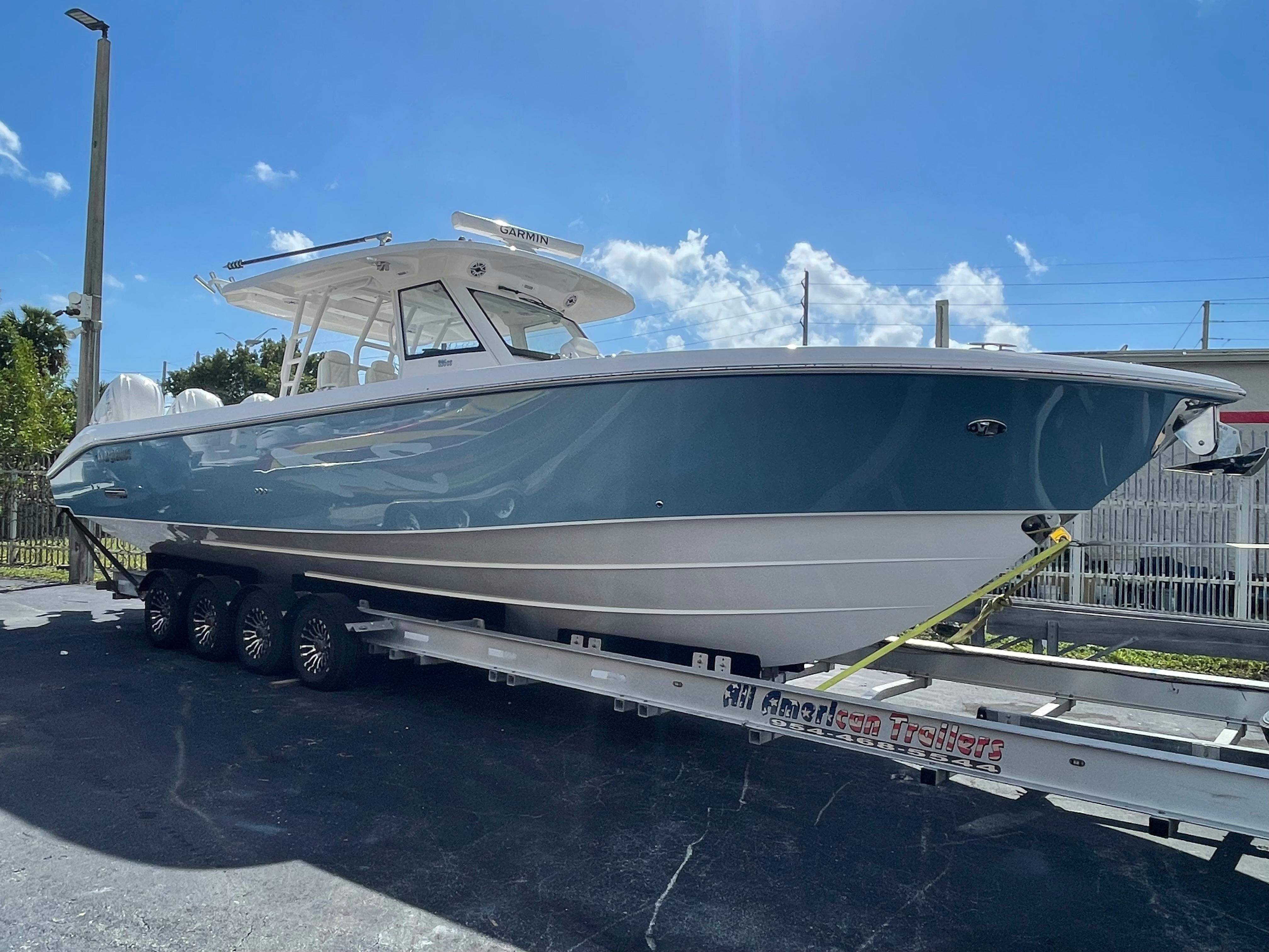 2023 Everglades 395 Center Console Walkaround Konsol till salu- YachtWorld