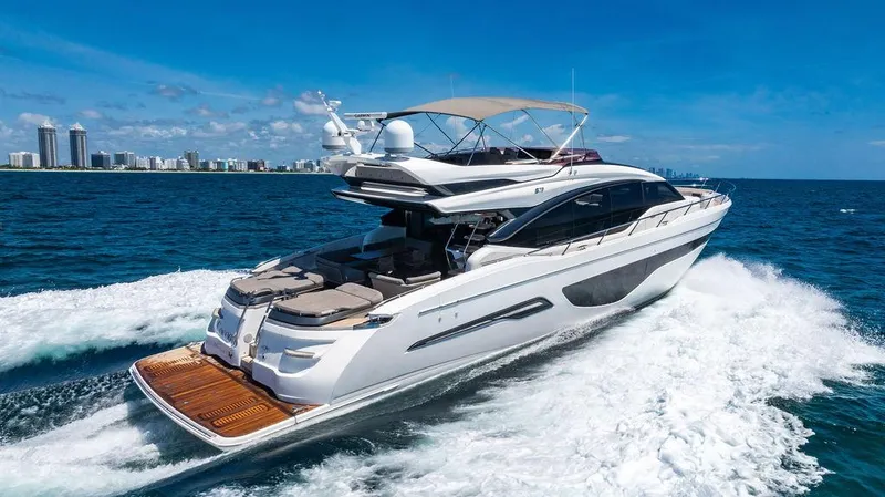 Cocoon Yacht for Sale | 78 Princess Yachts Bal Harbour, FL | Denison ...
