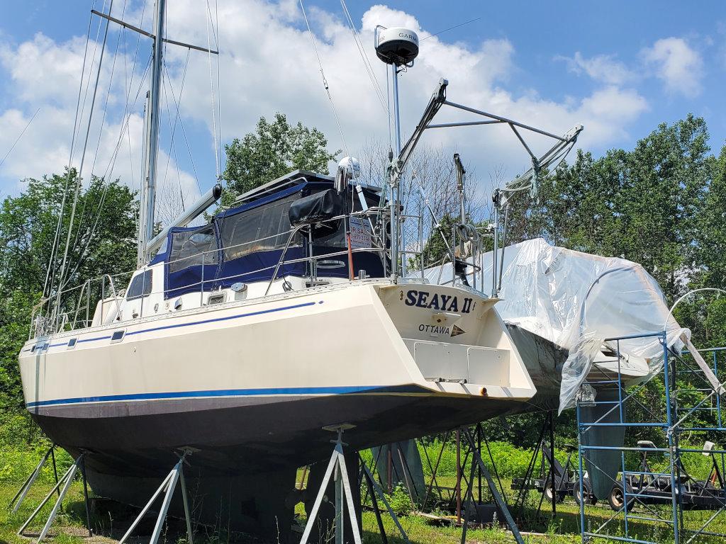1996 Custom 49 Steel Center Cockpit Cutter Cruiser til salg- YachtWorld