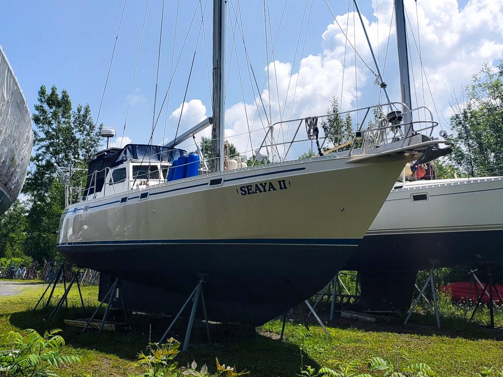 1996 Custom 49 Steel Center Cockpit Cutter Cruiser til salg- YachtWorld