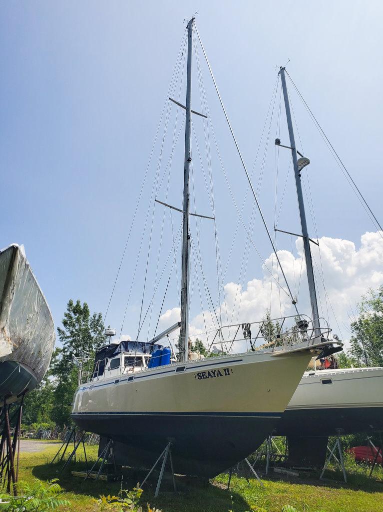 1996 Custom 49 Steel Center Cockpit Cutter Cruiser til salg- YachtWorld