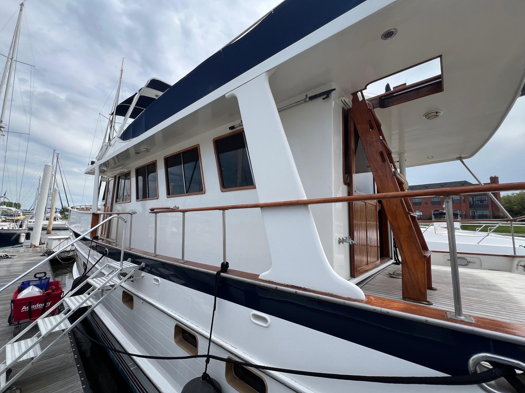 1985 Marine Trader 50 Trawler Motor Yacht Trawler for sale - YachtWorld