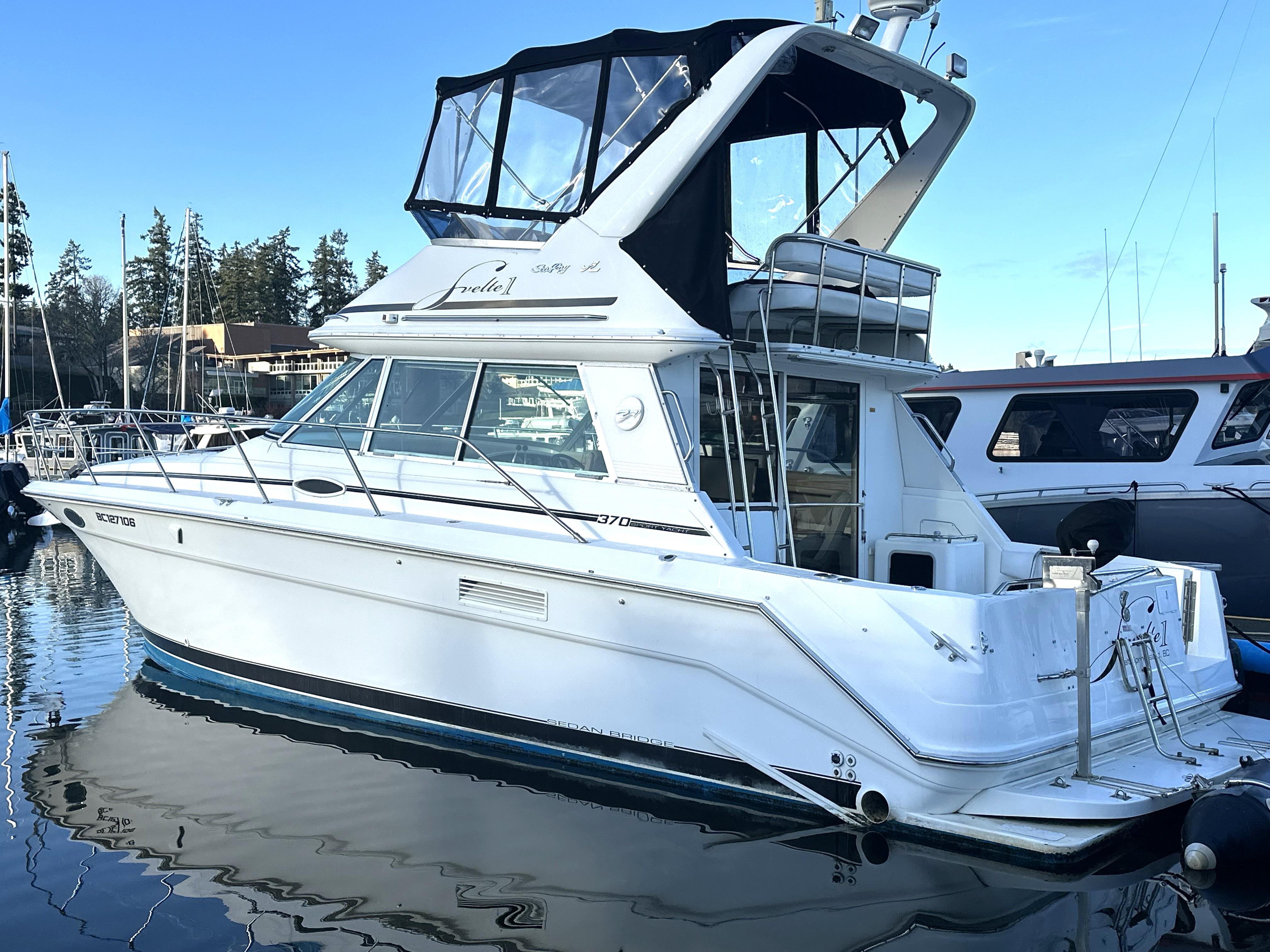 1995 Sea Ray 370 Sedan Bridge Express Cruiser for sale - YachtWorld