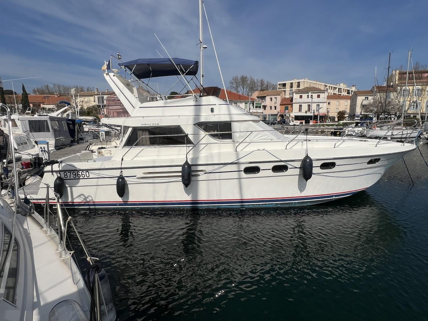 Used 1990 Princess Princess 415 - 33 - Gironde | TopBoats