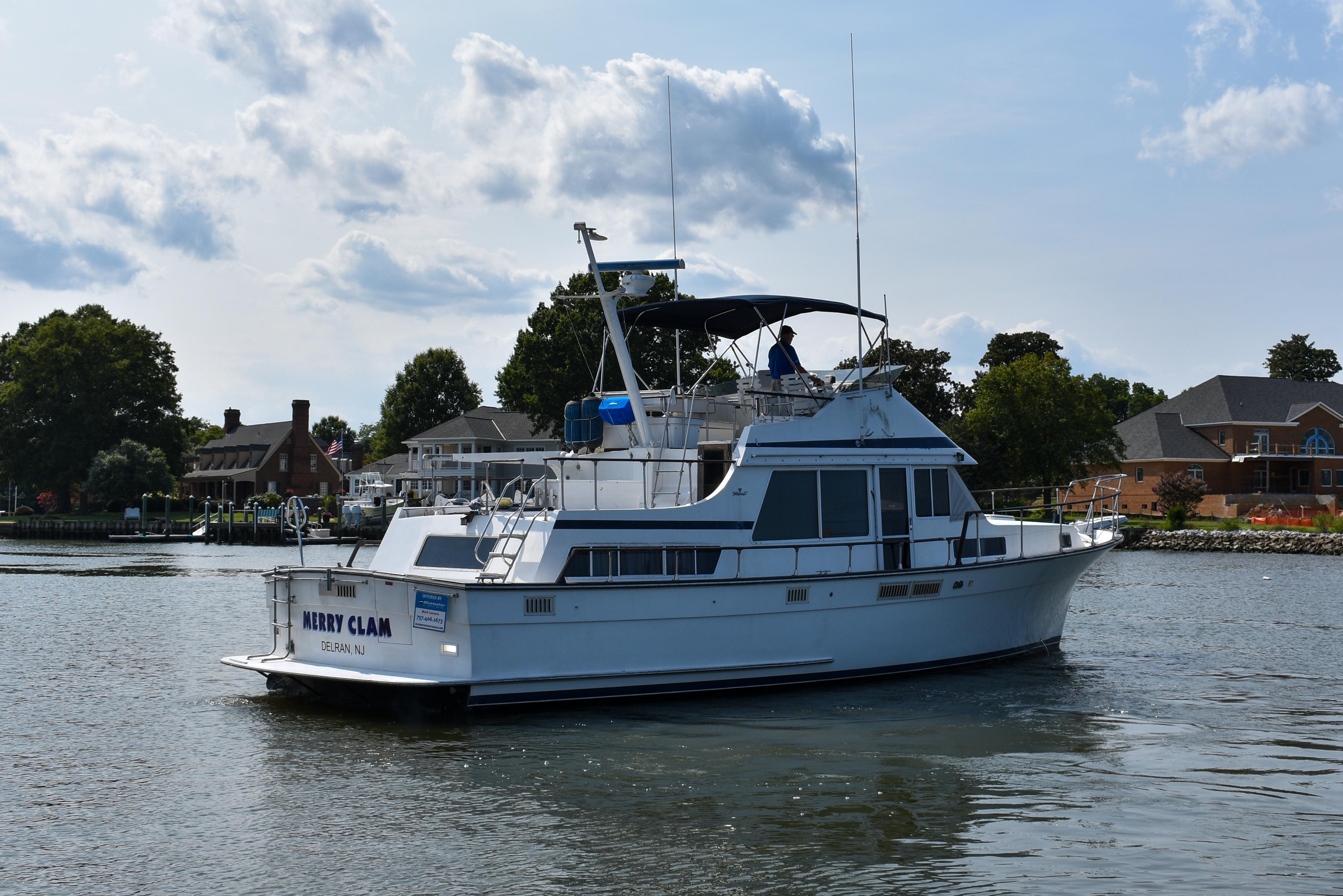1991 Tollycraft 48 CPMY with 2008 Cummins Power Motor Yachts for sale ...