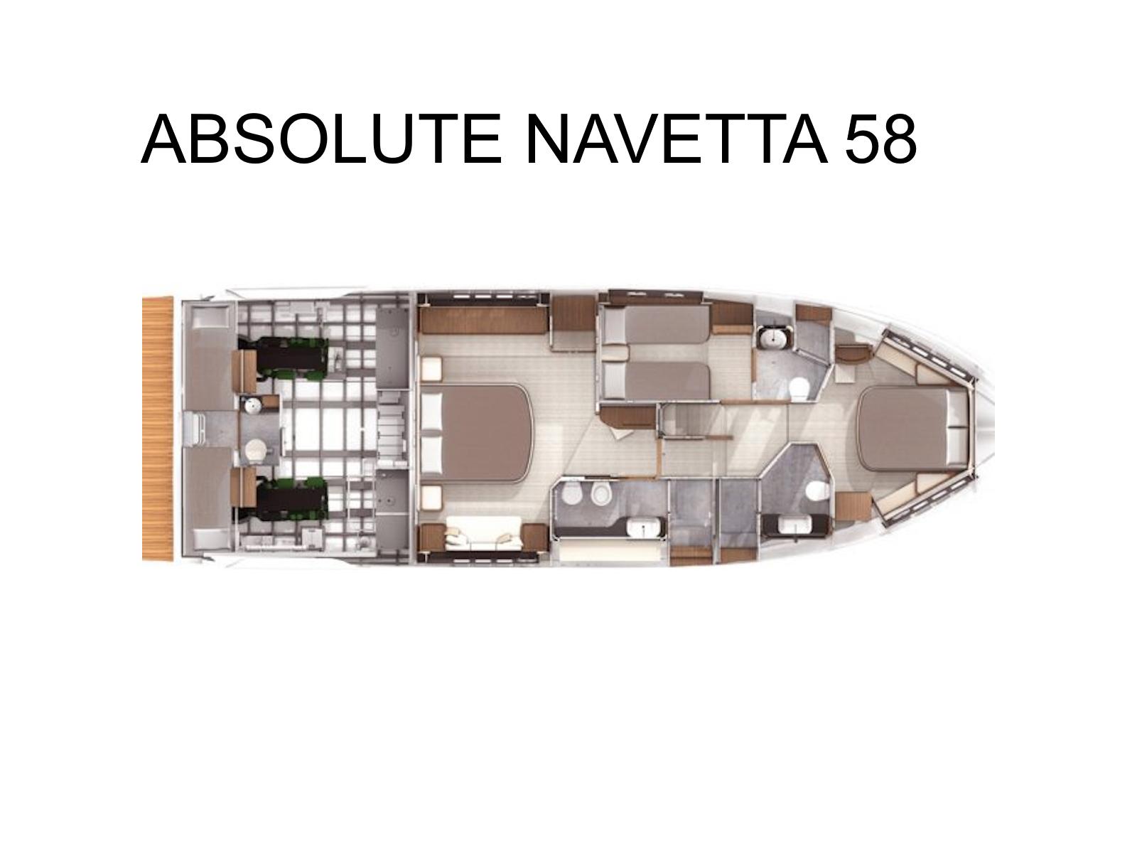 2017 Absolute NAVETTA 58 Motor Yachts for sale - YachtWorld