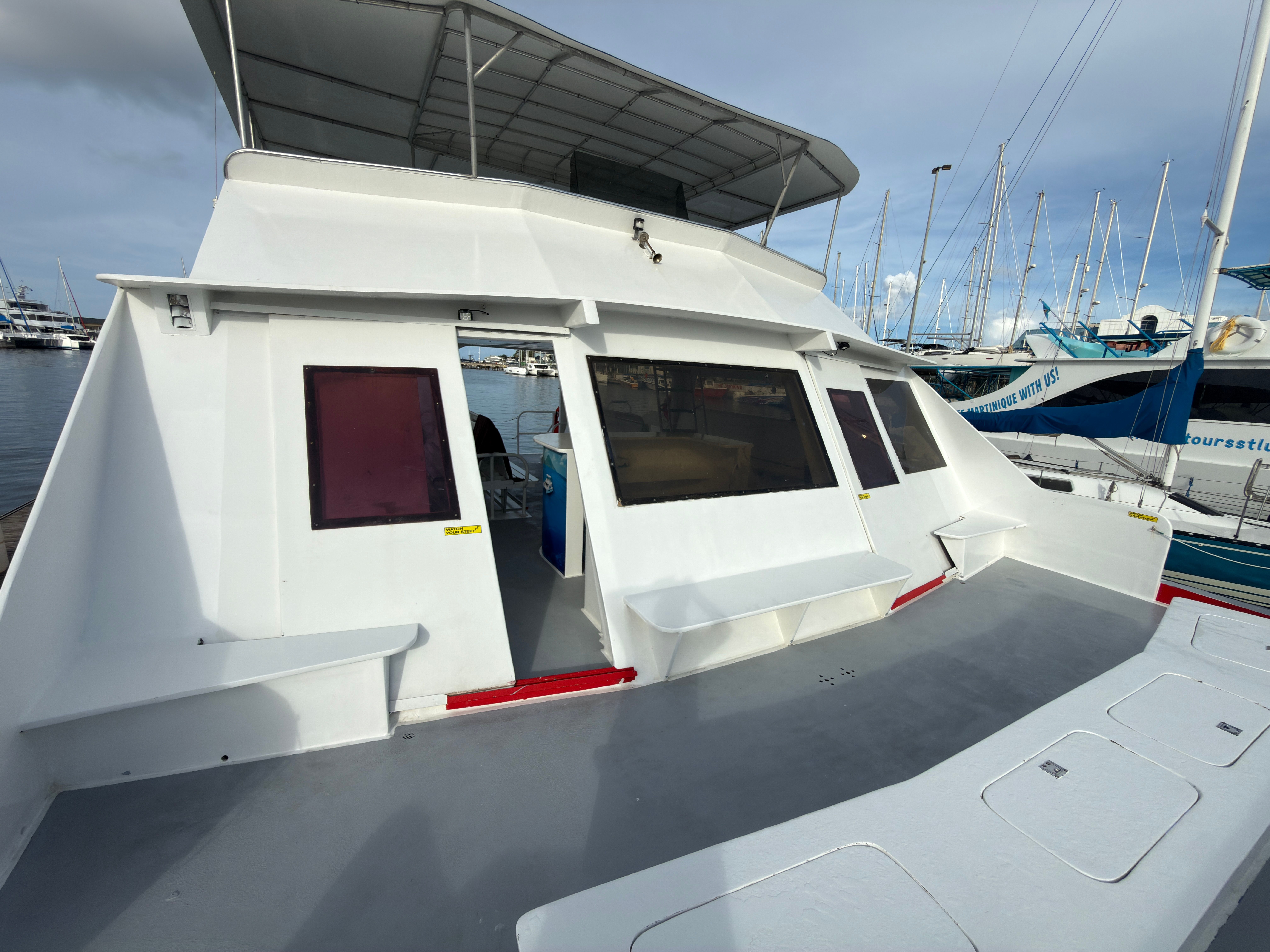 1993 Custom Offshore Passenger Power Catamaran Kraftkatamaraner til ...