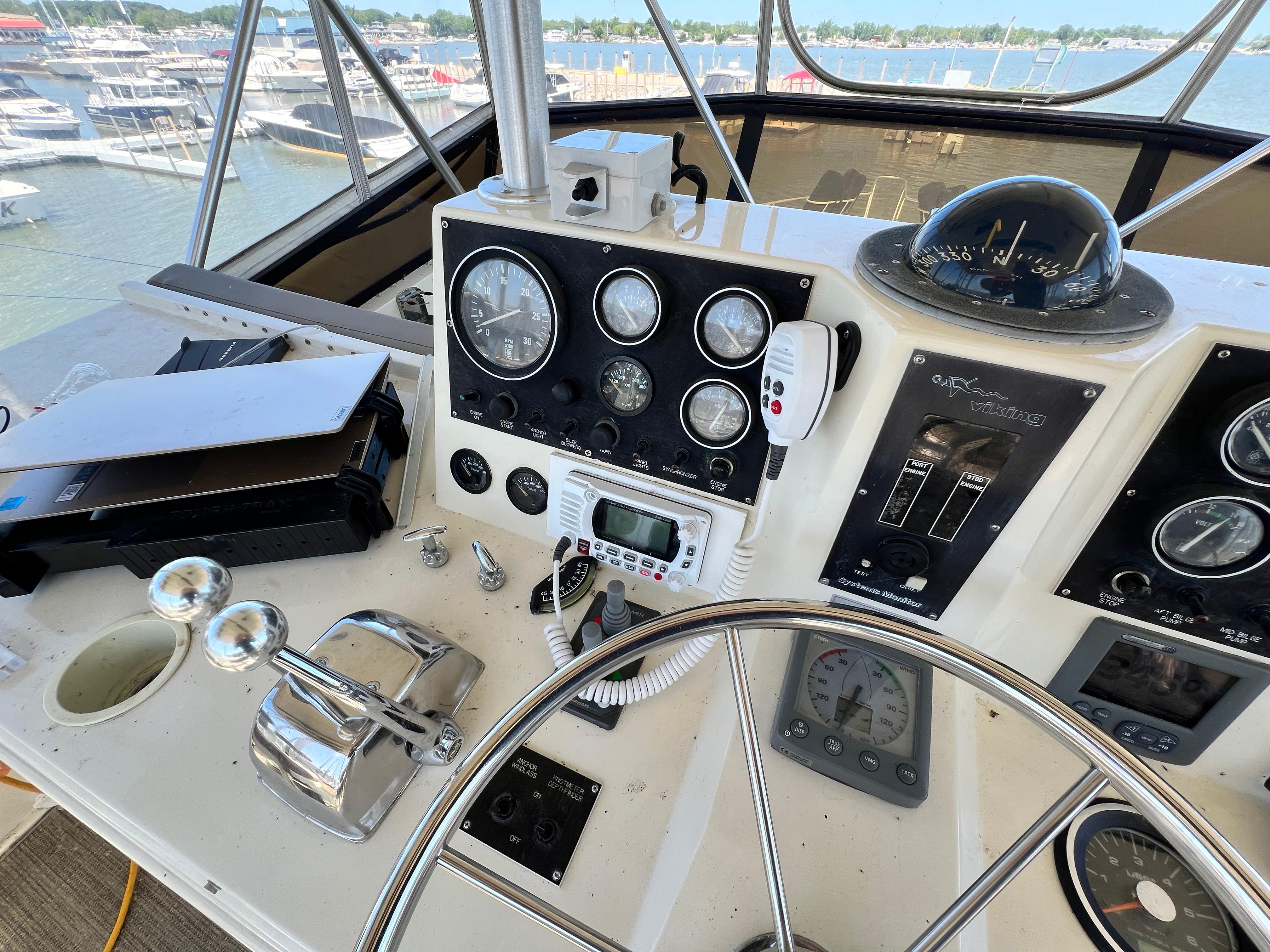 1988 Viking 45 Convertible Cruiser for sale - YachtWorld