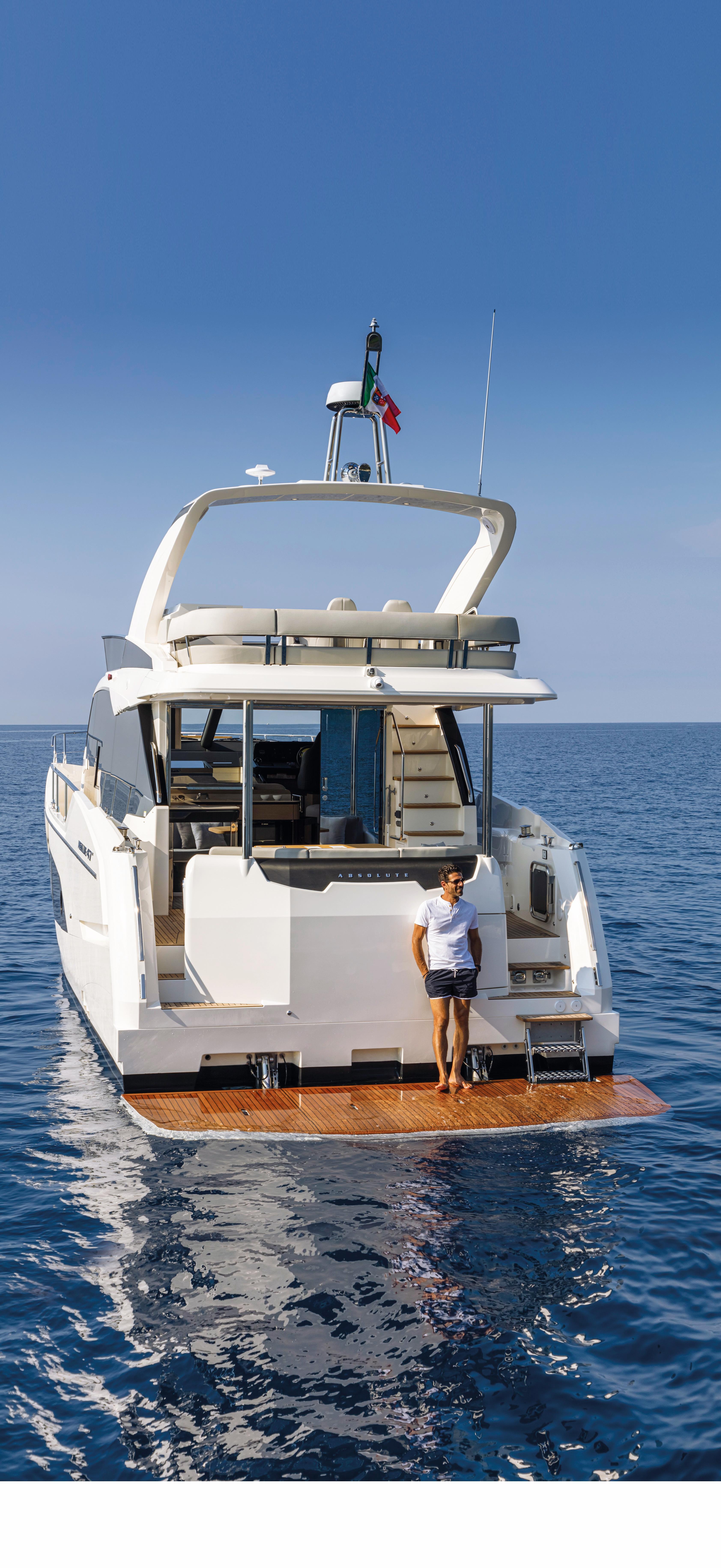 2027 Absolute 47 Fly Flybridge for sale - YachtWorld