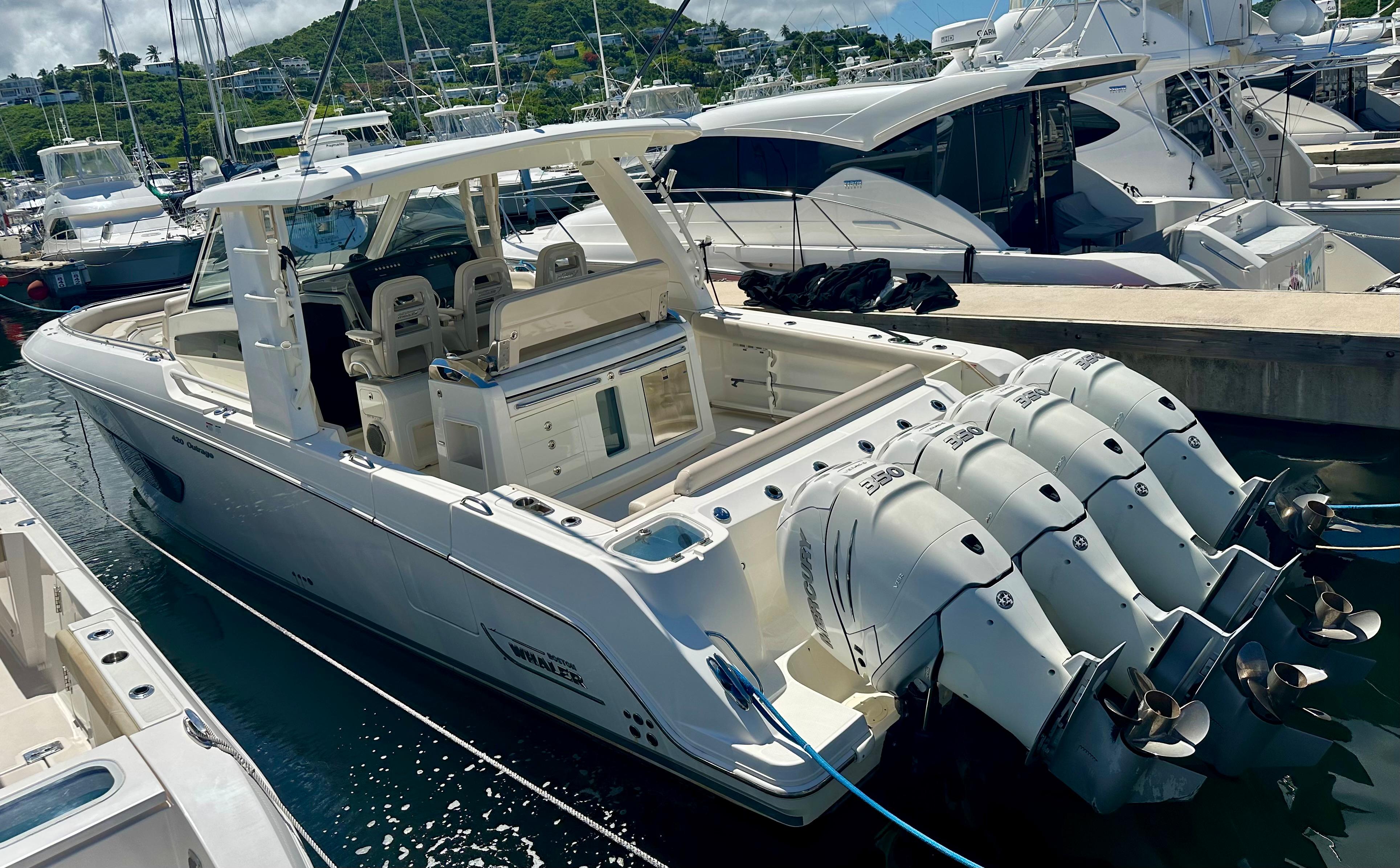 2017 Boston Whaler 420 Outrage Sport Fishing for sale - YachtWorld