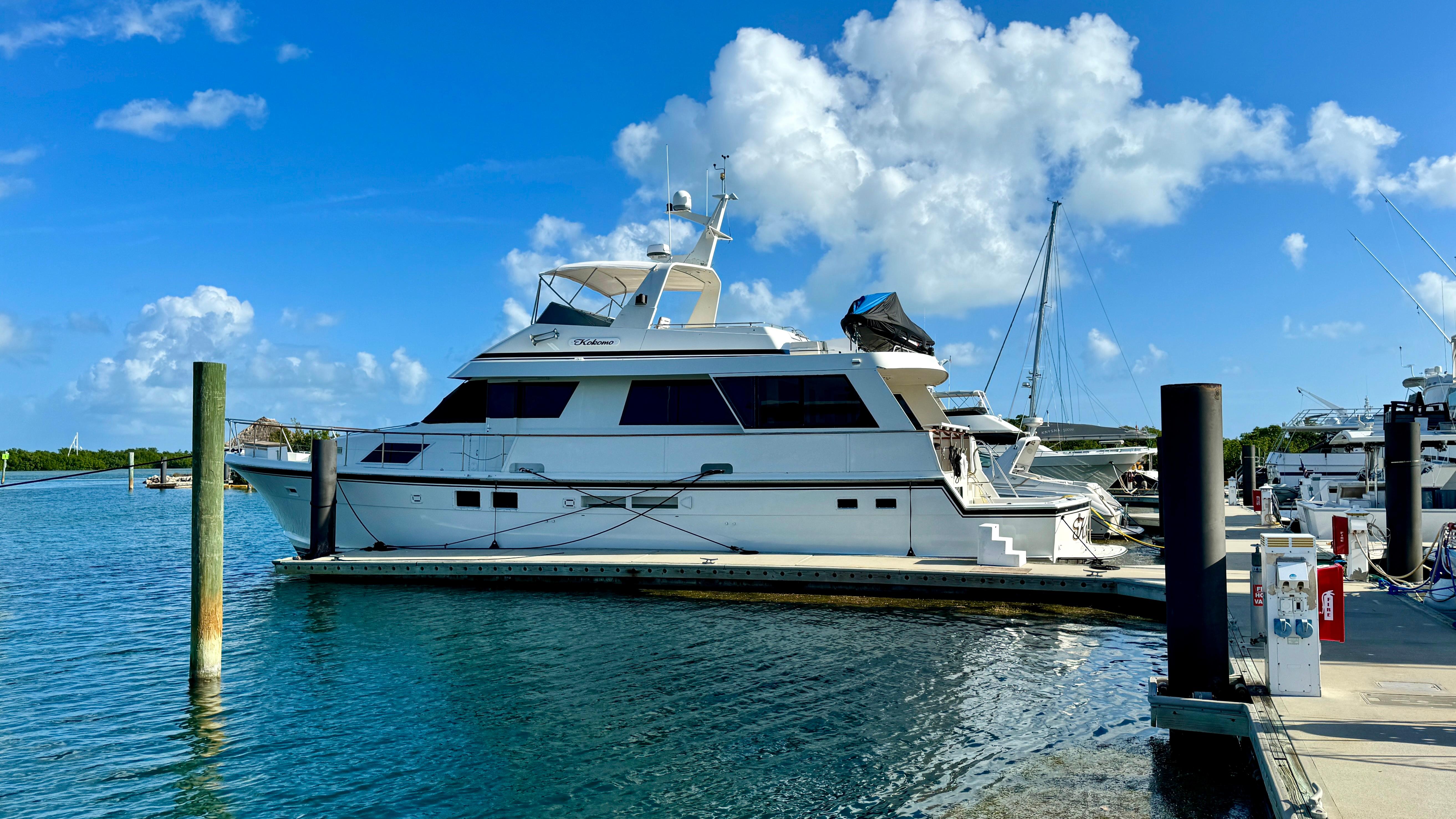 1990 Hatteras 67 Cockpit Motor Yacht Motoryachten Kaufen - YachtWorld