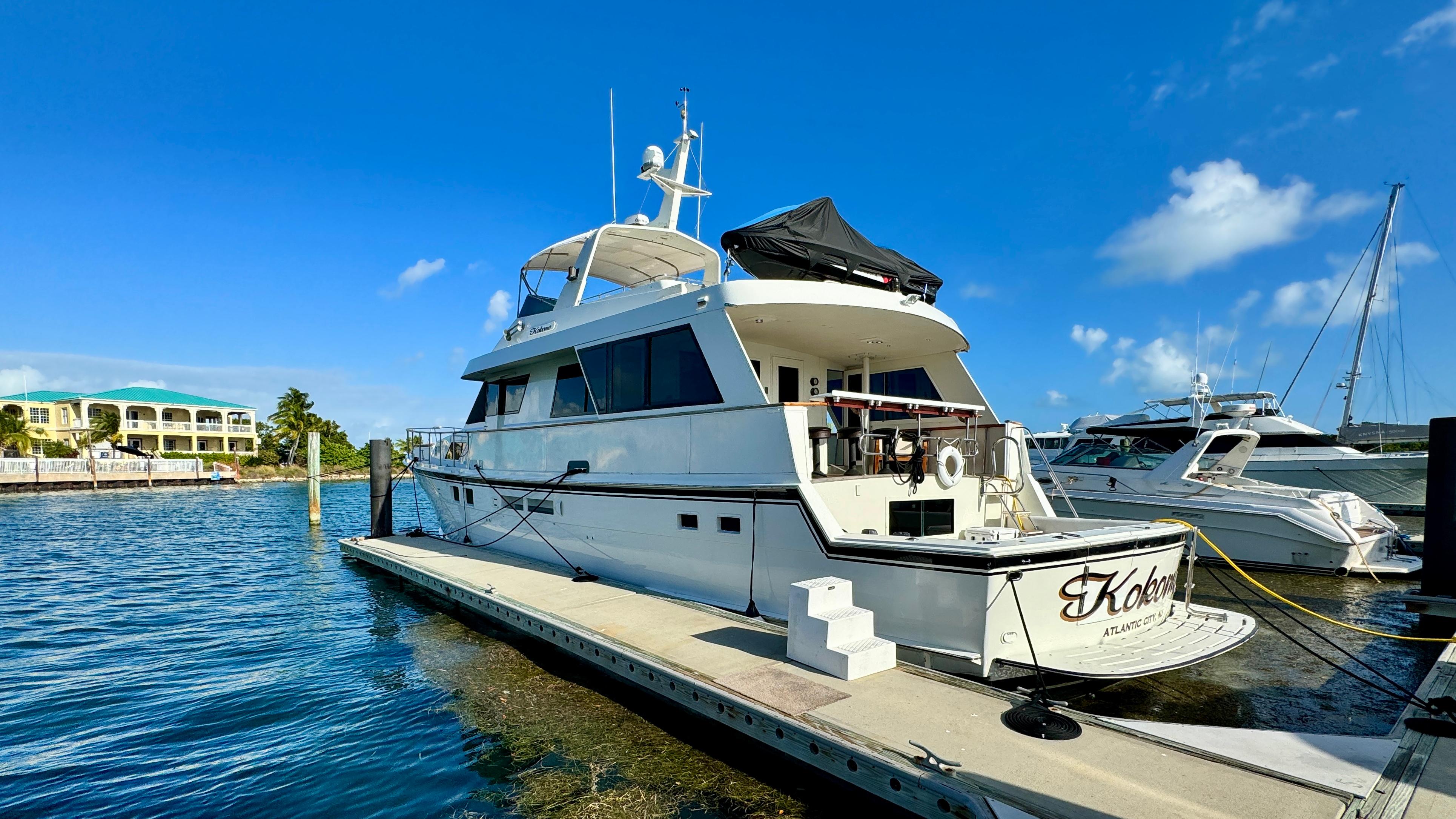 1990 Hatteras 67 Cockpit Motor Yacht Motoryachten Kaufen - YachtWorld