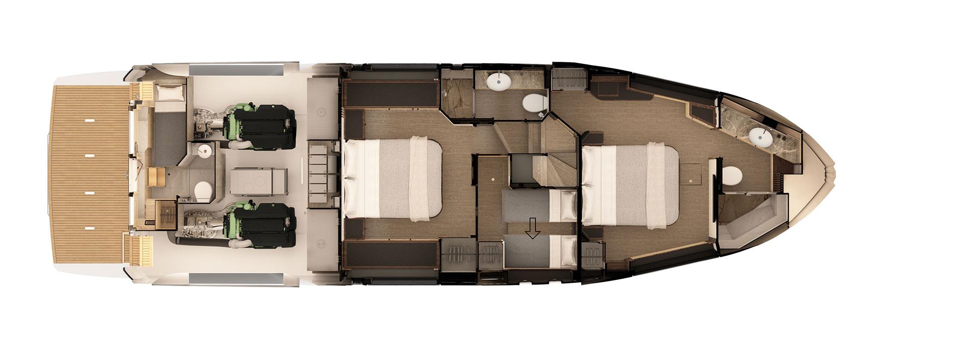 2026 Absolute 52 FLY Motor Yachts for sale - YachtWorld