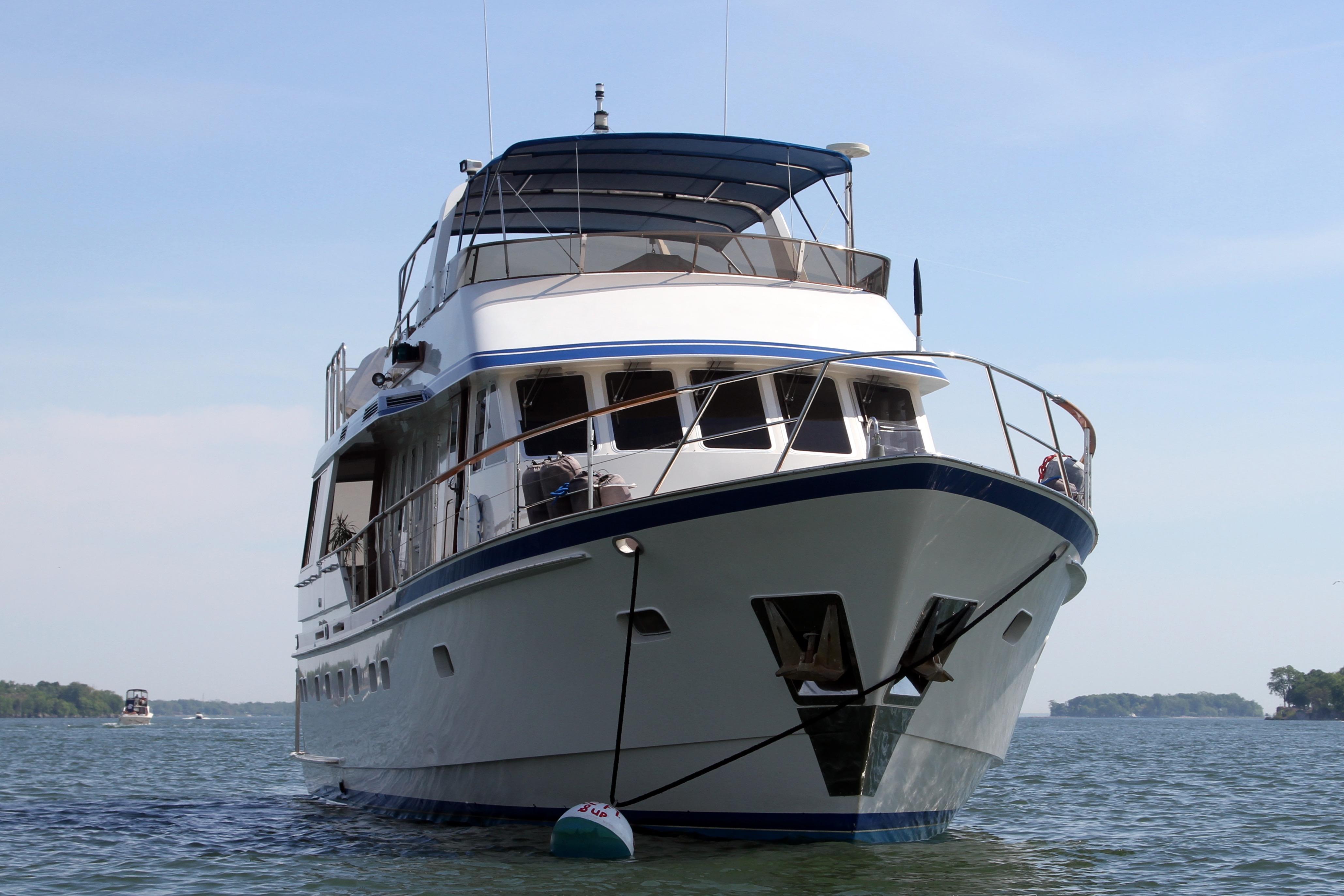 1986 Lowland 64 Pilot House Long Range Motor Yacht Motor Yachts for ...