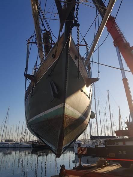 1966 Custom CANADIAN GAFF RIGGED WHALER SCHOONER Motorsailer for sale ...