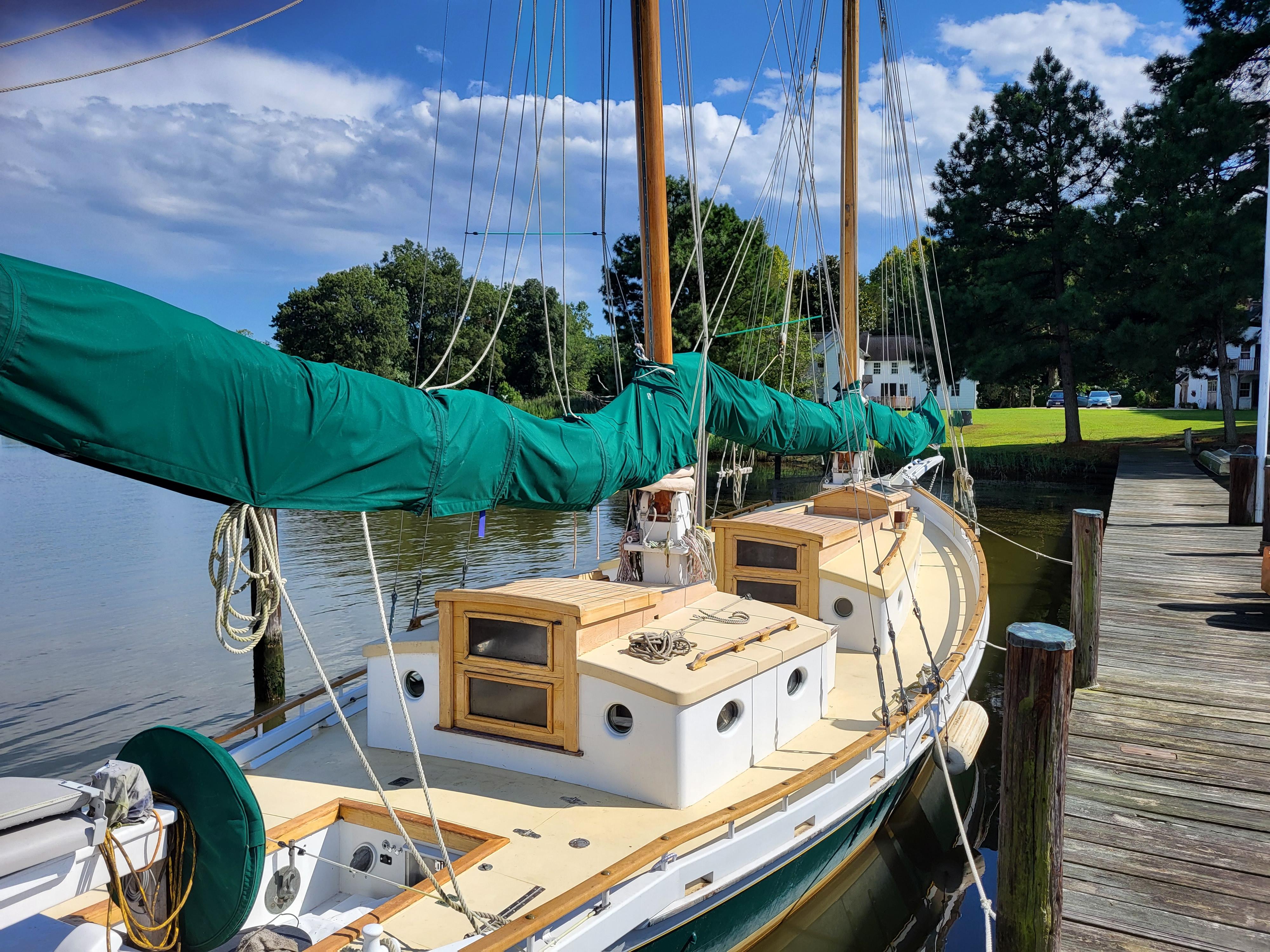 2012 Custom Schooner Sharpie by Swain Boatbuilding Schoeners te koop ...