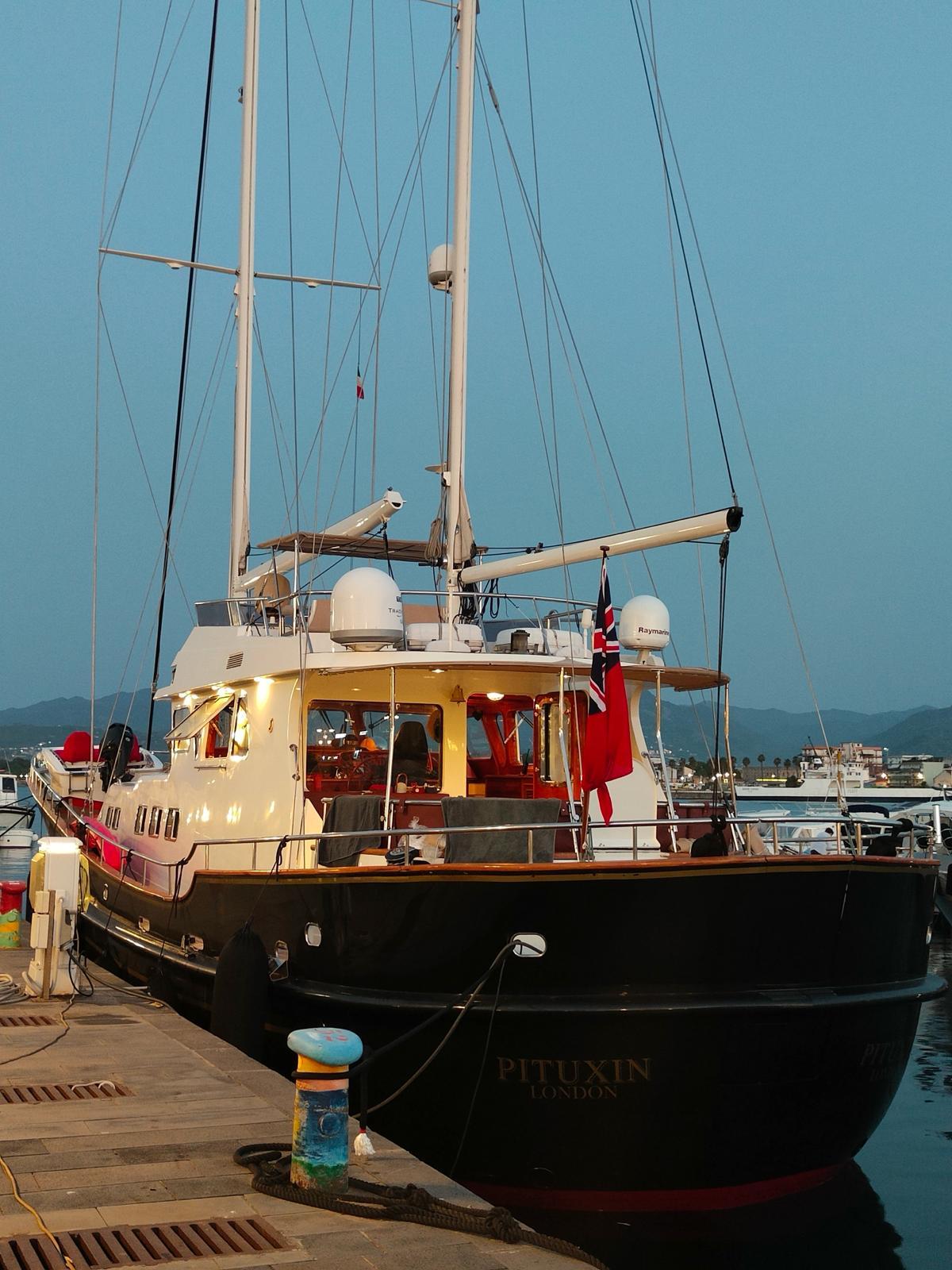 2001 Custom Steel motorsailer 23M Motorsailer for sale - YachtWorld