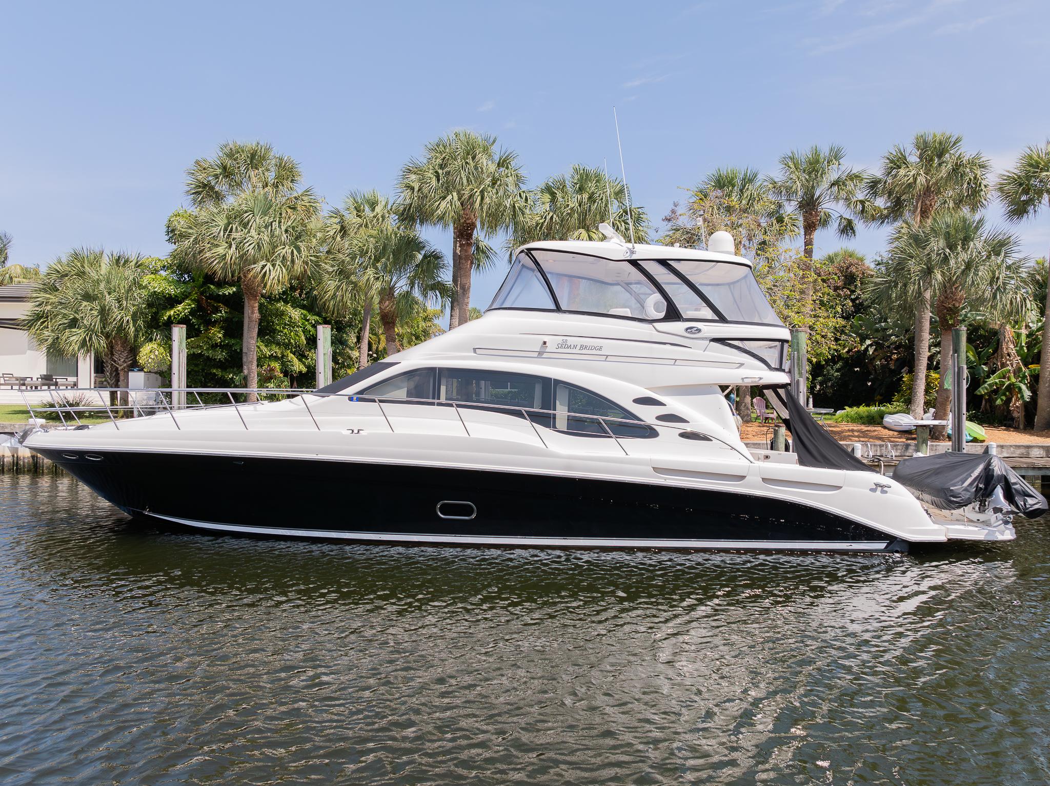 Occasion 2008 Sea Ray 580 Sedan Bridge - Floride | TopBoats