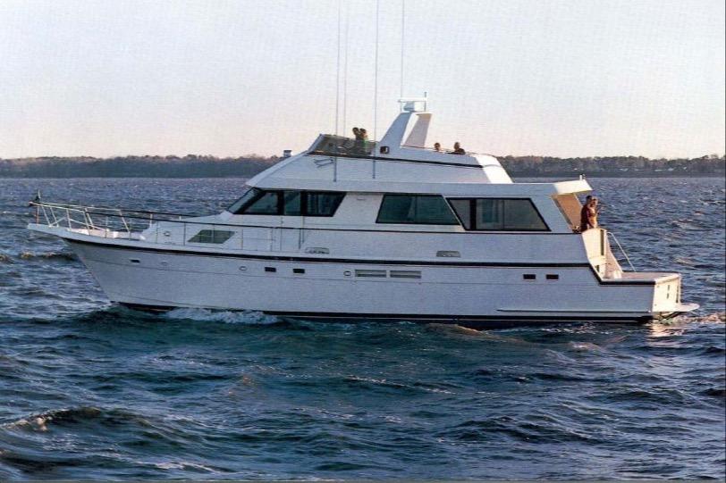 1989 Hatteras 67 Cockpit Motor Yacht Boat For Sale - Waa2