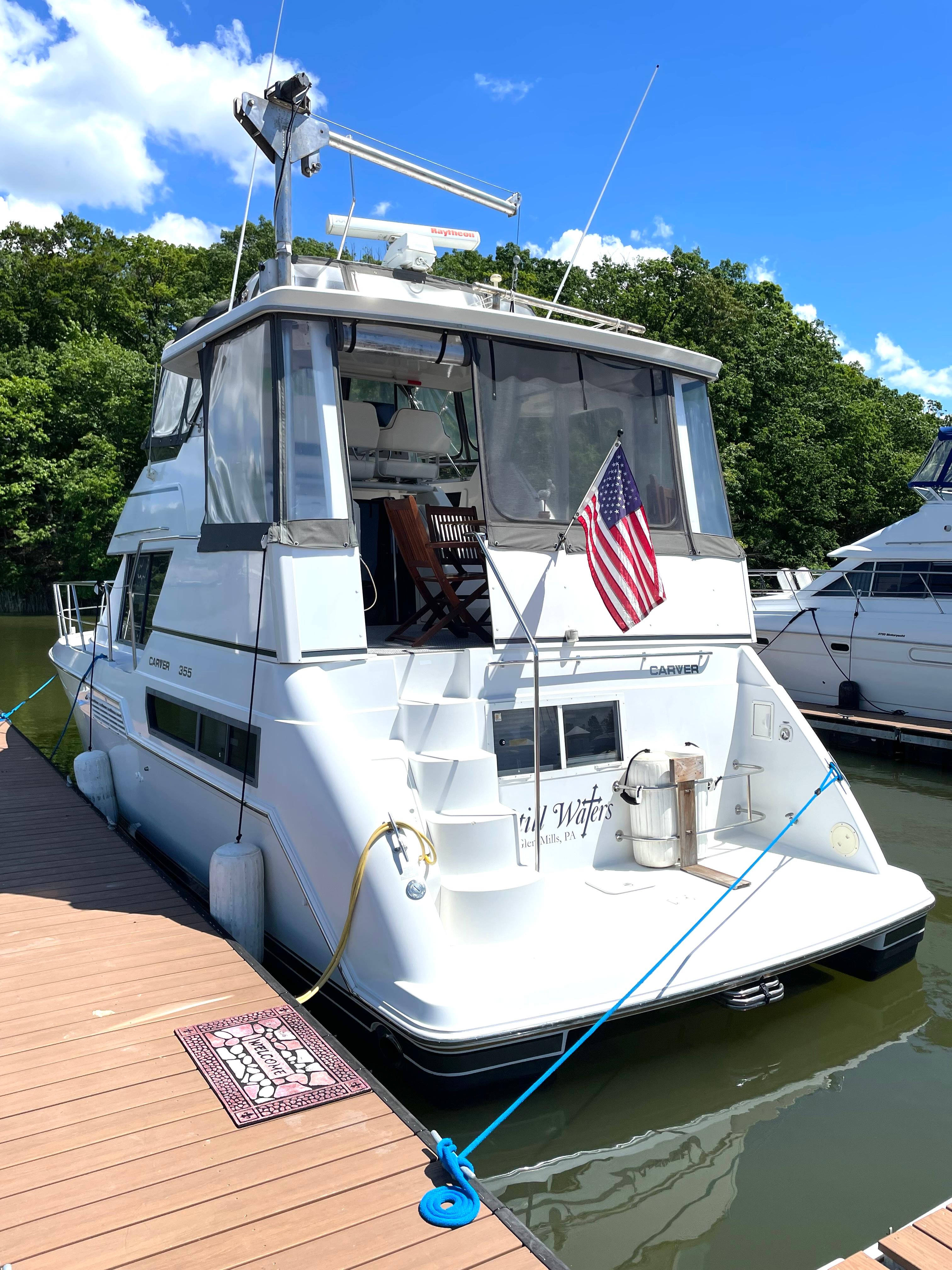 1996 Carver Aft Cabin 355 Cruiser for sale - YachtWorld