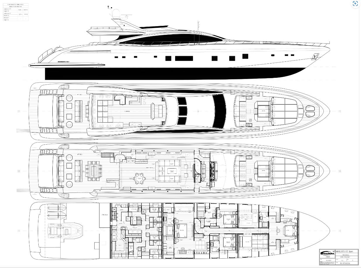 Black Legend Motor Yachts Mangusta for sale - YachtWorld