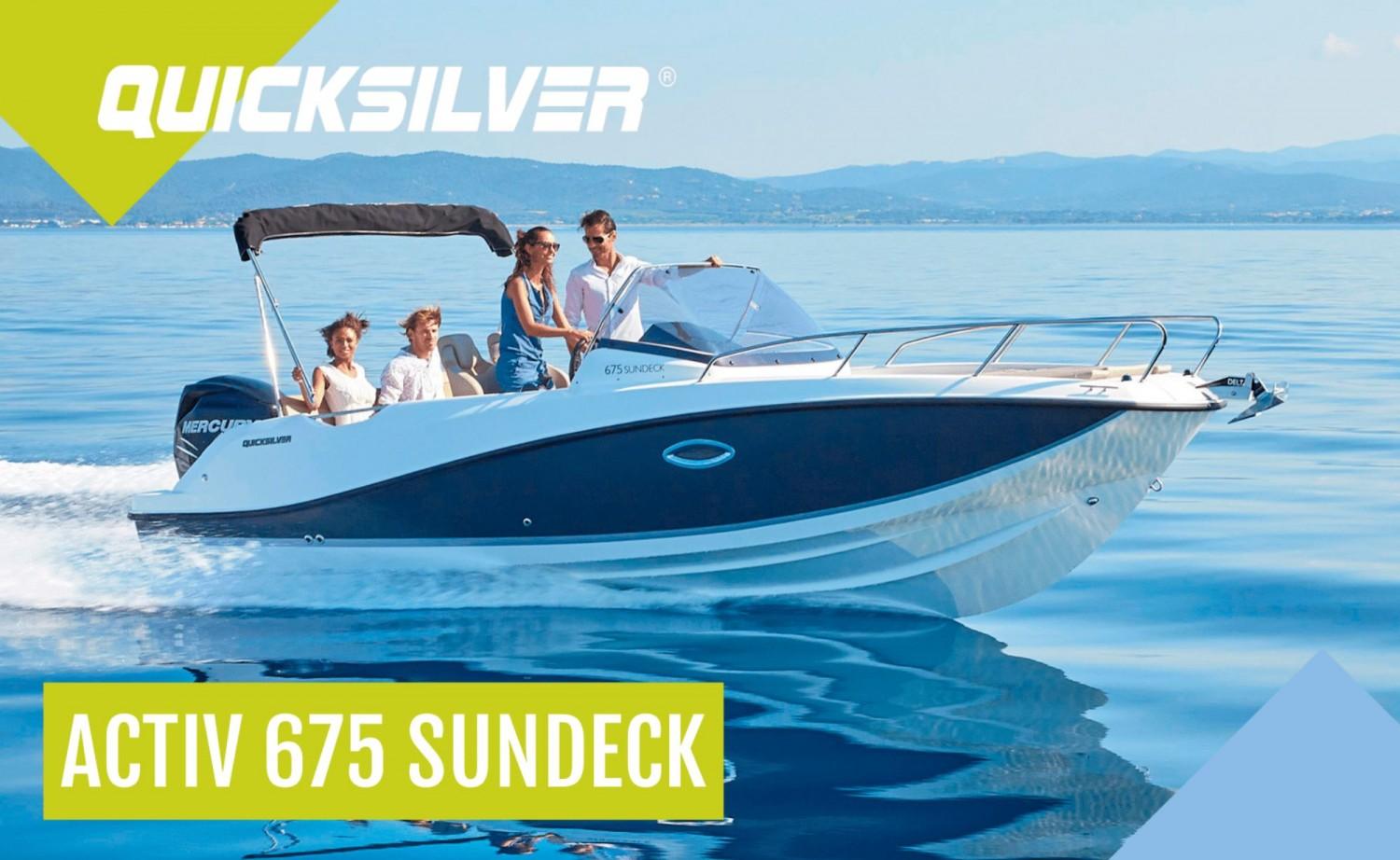 New Quicksilver Activ 675 Sundeck in 13 - Bouches-du-Rhône - iNautia