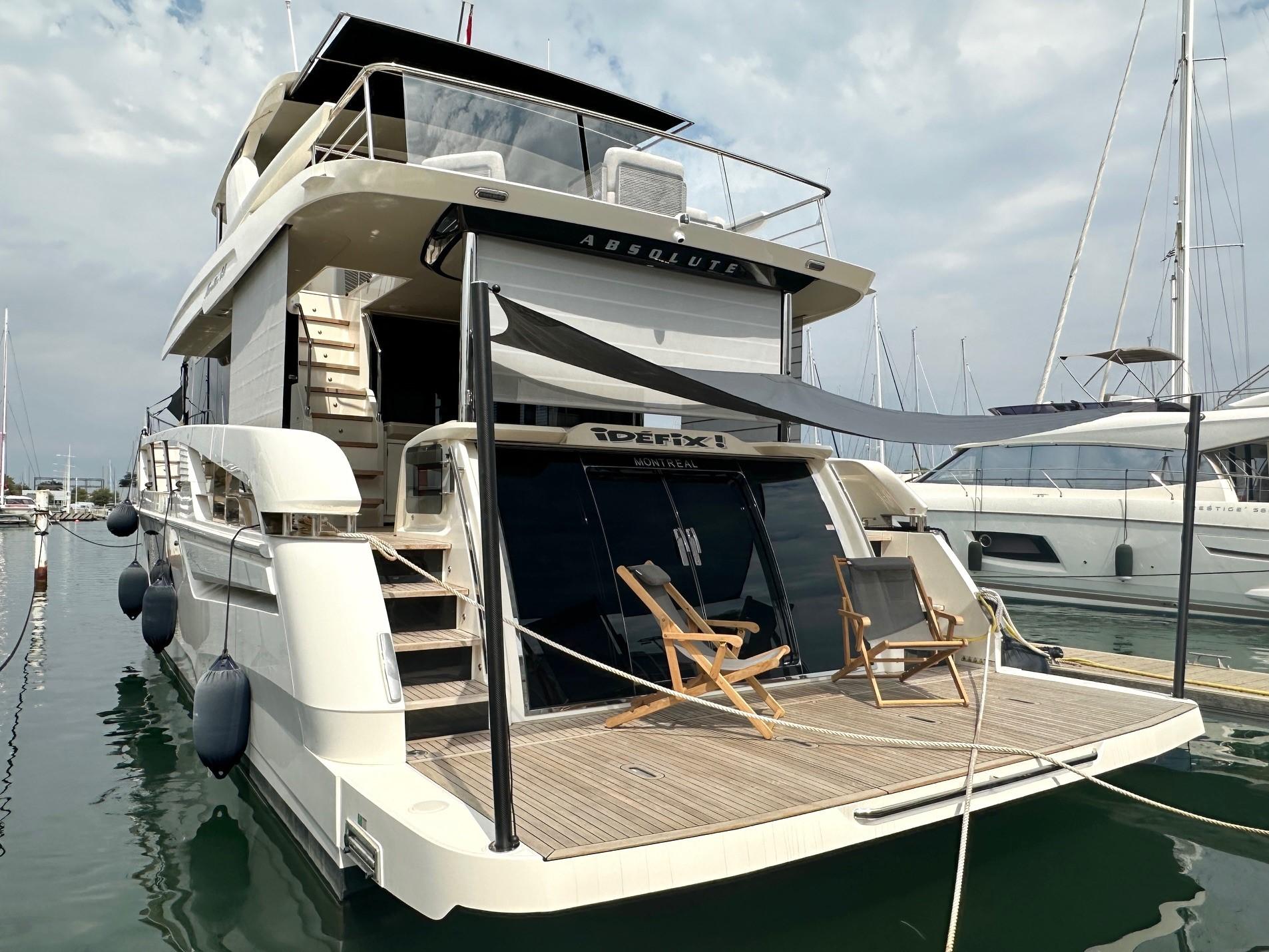 2024 Absolute Navetta 64 Flybridge for sale - YachtWorld