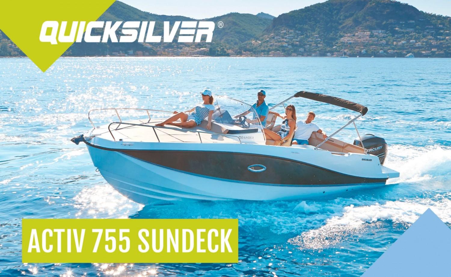New 2023 Quicksilver Activ 755 Sundeck - 17 - Charente-Maritime | Youboat