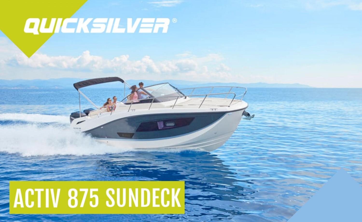 New Quicksilver Activ 875 Sundeck in 17 - Charente-Maritime - iNautia