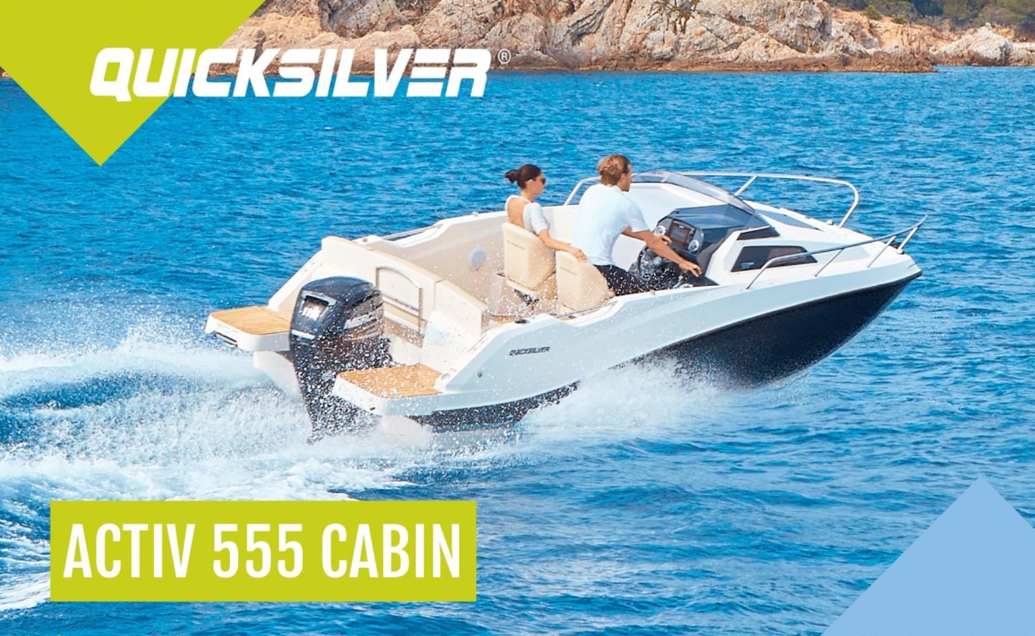 New 2024 Quicksilver Activ 555 Cabin - 17 - Charente-Maritime | Youboat