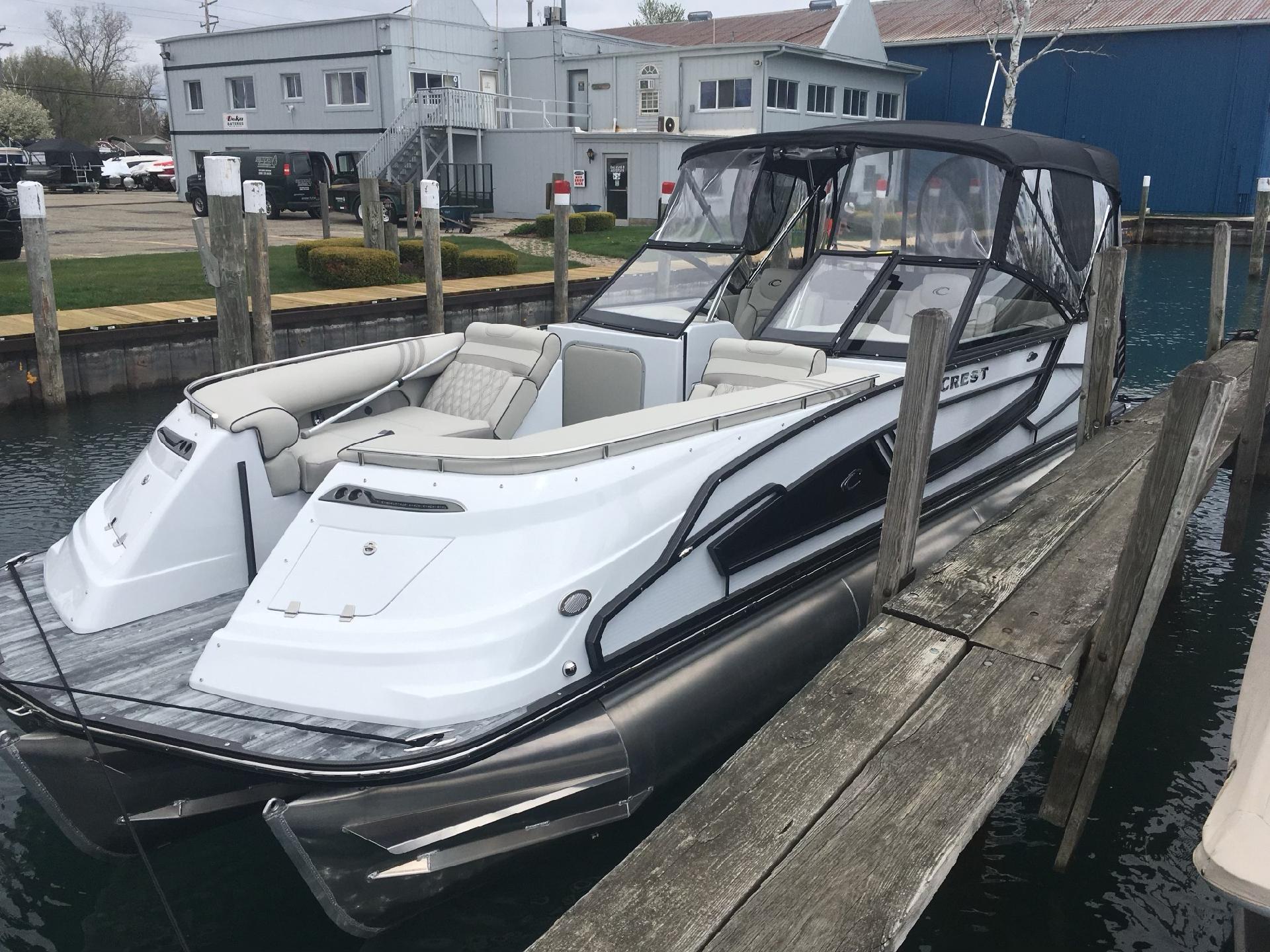 2021 Crest Continental NX 270 SLC Pontoon for sale - YachtWorld